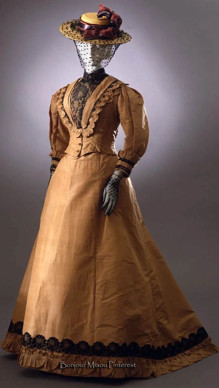 1890s Walking Suit - Design & Inspiration — Madeline Designs