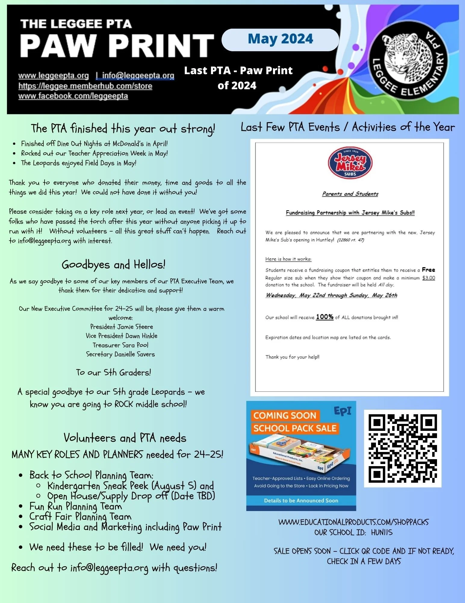 Leggee Elementary School PTA