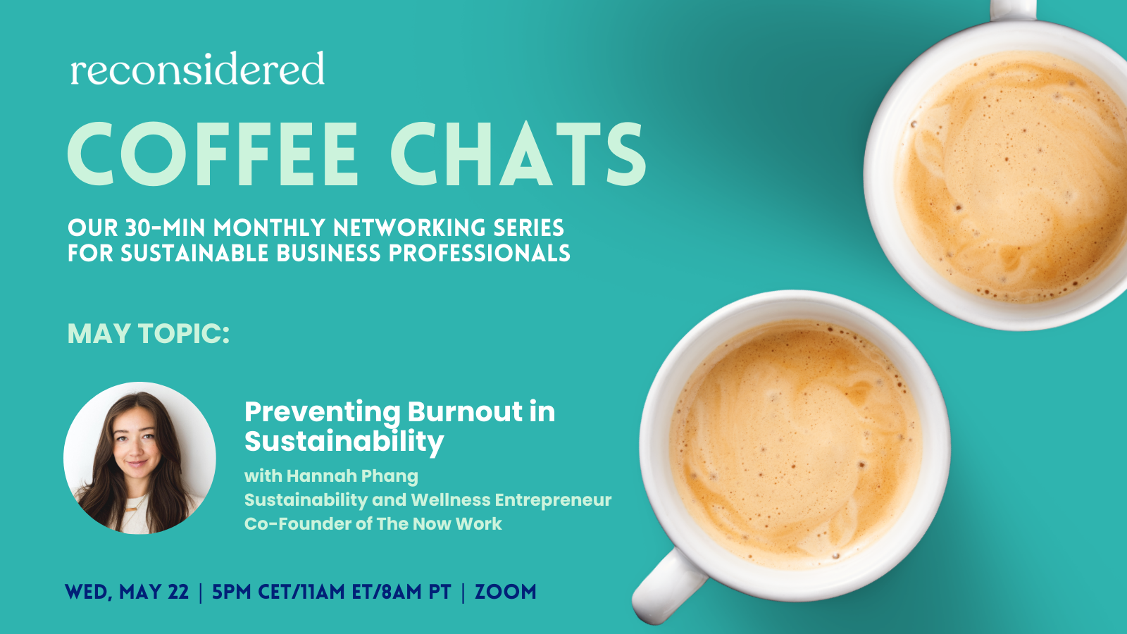 Reconsidered Coffee Chats — Reconsidered