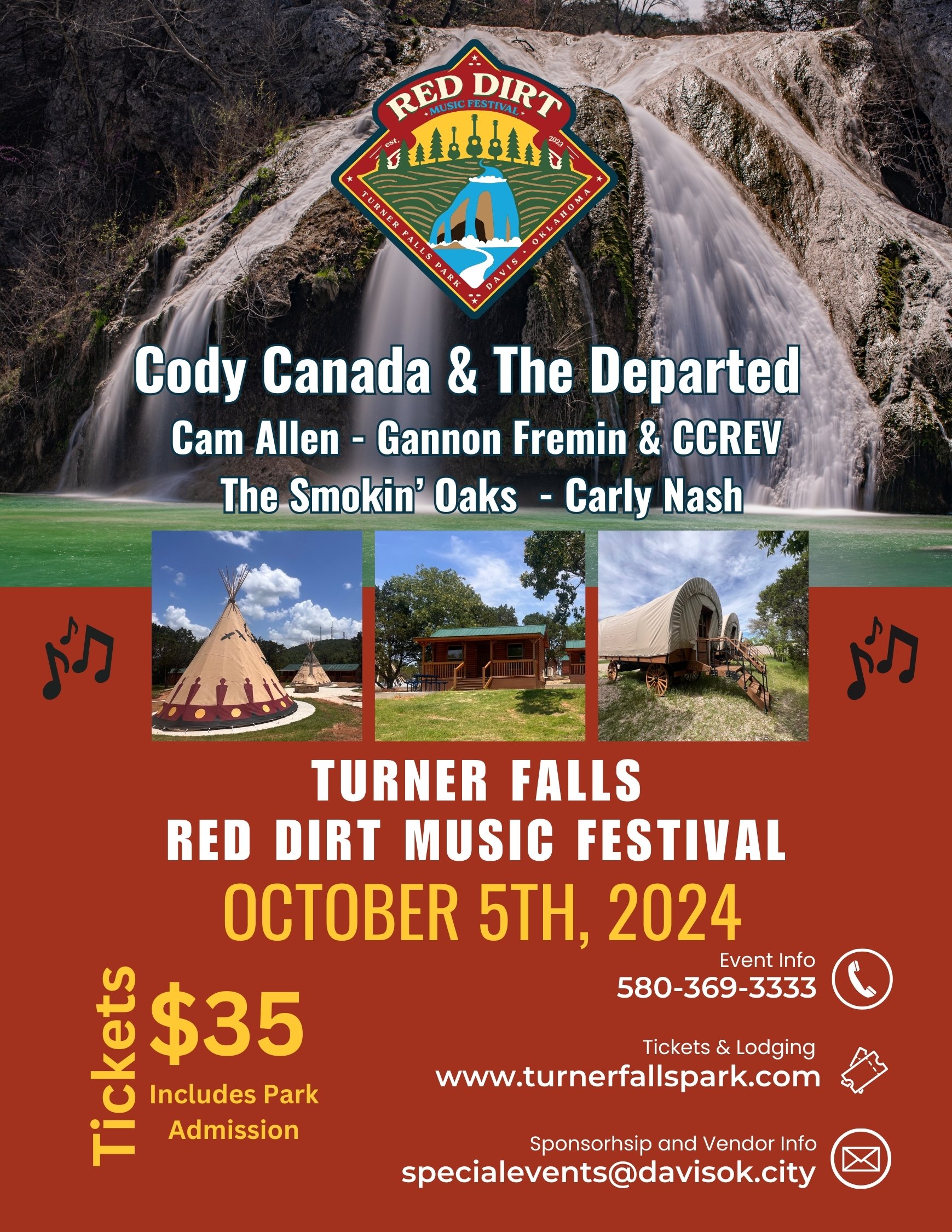 Red Dirt Music Festival — Turner Falls Park