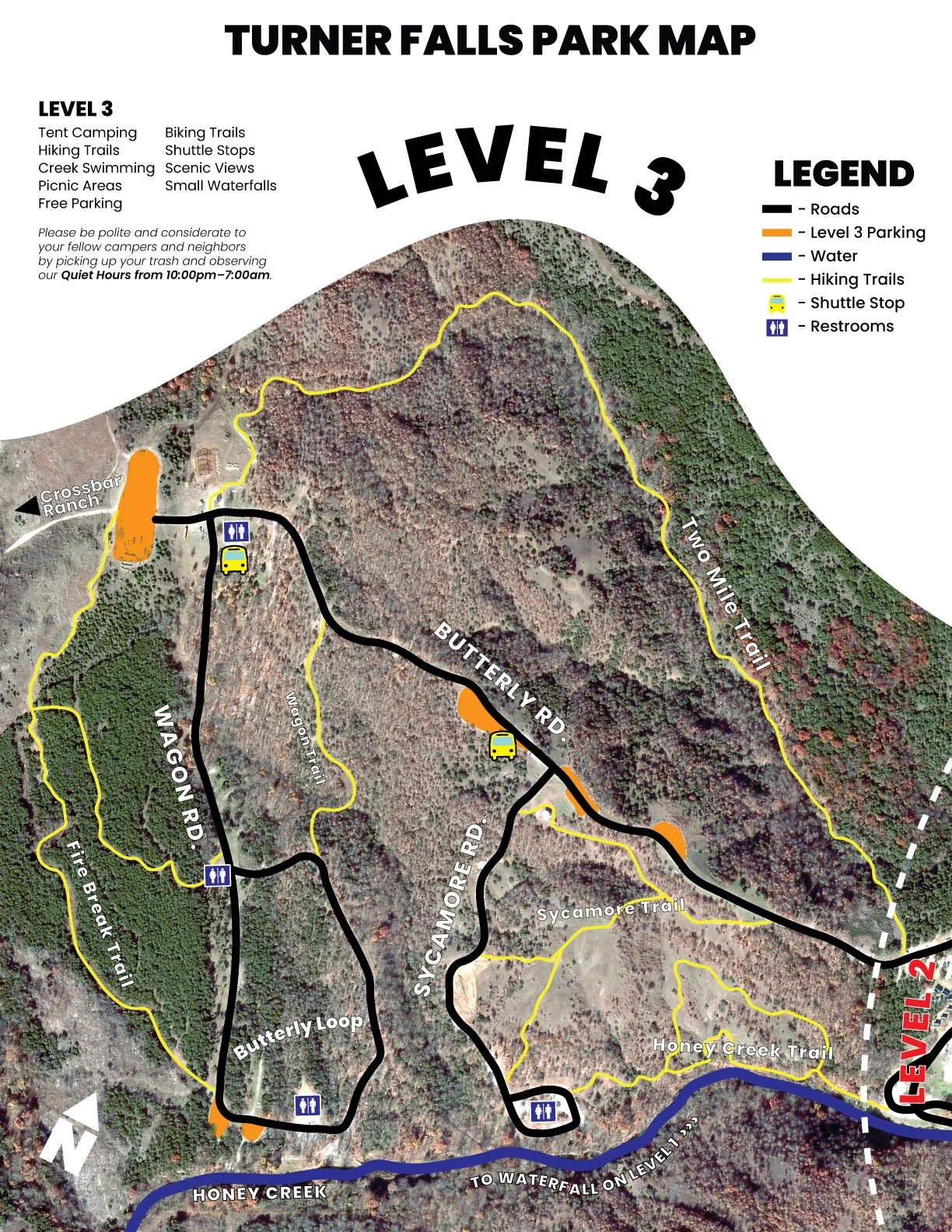 Map — Turner Falls Park