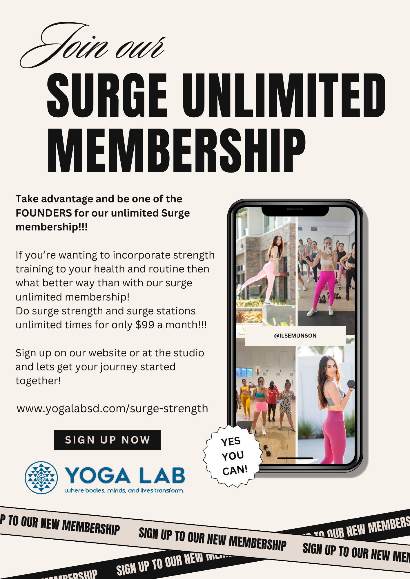Surge Strength — Yoga Lab San Diego