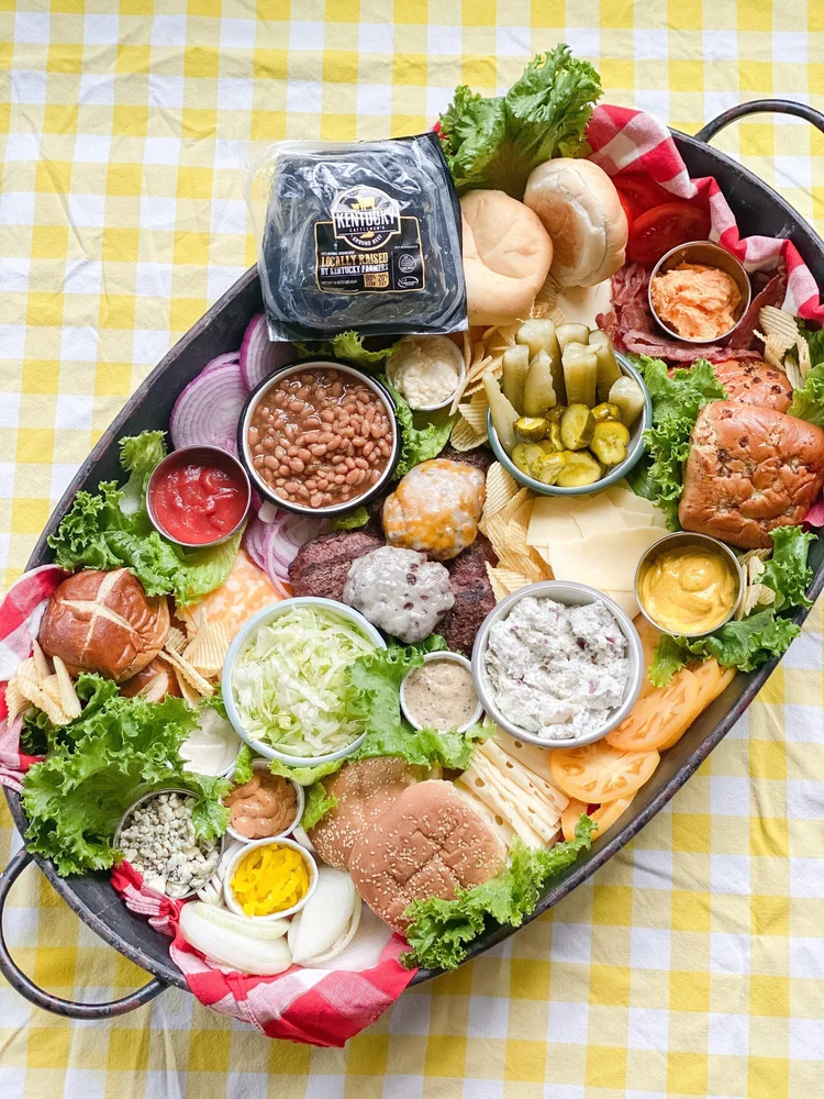 How to Assemble the Ultimate Summer Burger Board with Kentucky ...