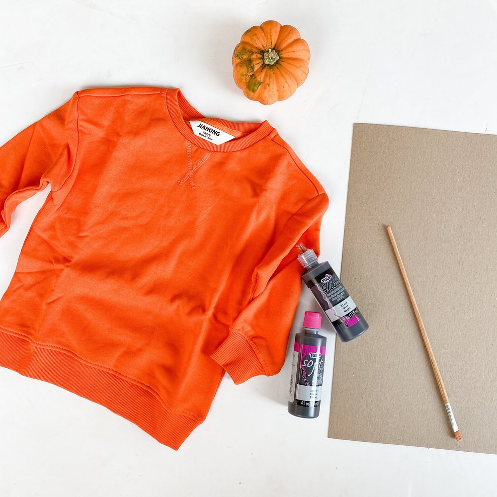 DIY 90's Style Puff Paint Halloween Sweatshirts for Kid's + Adults ...