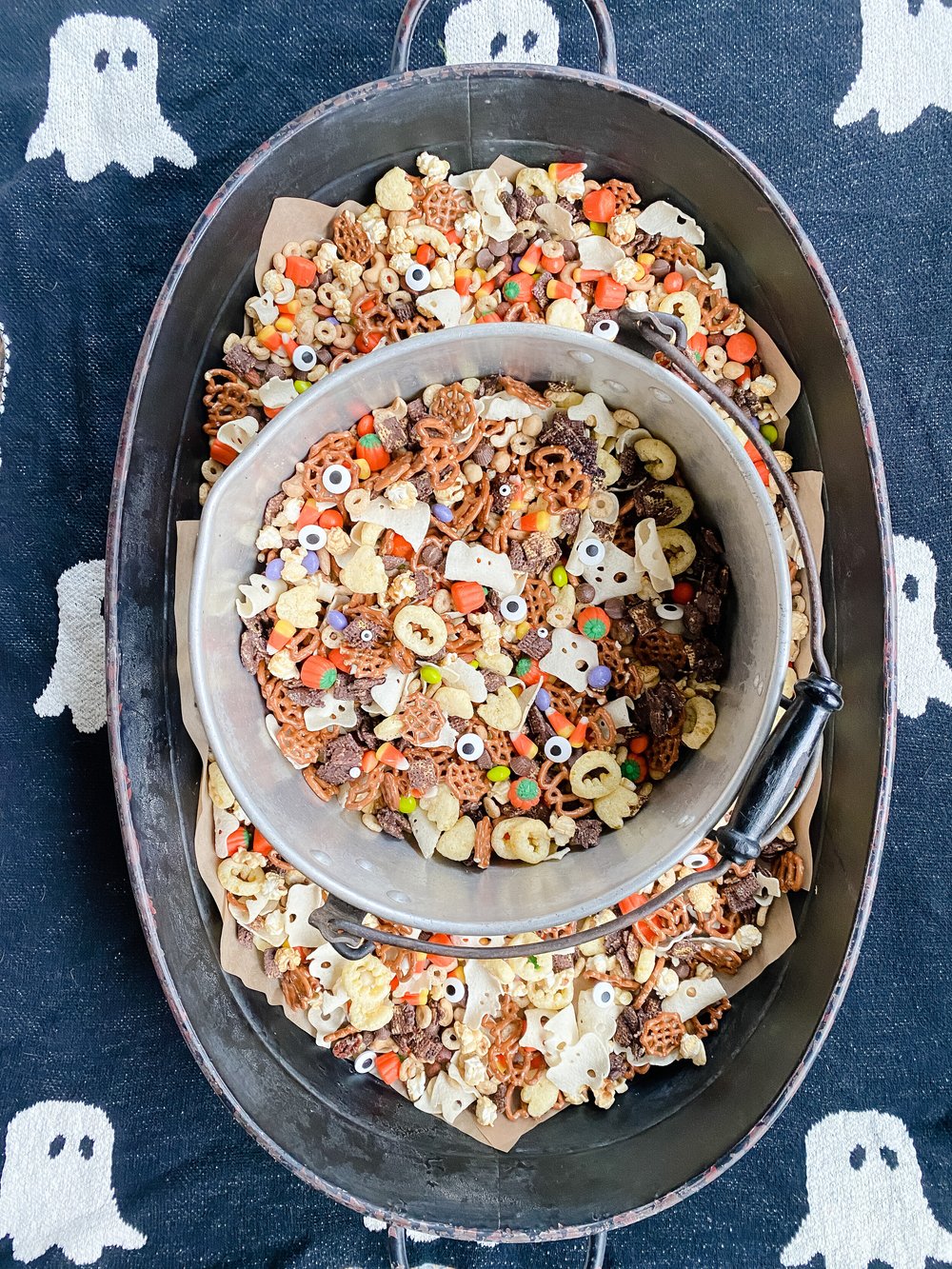 Sweet + Salty Spooky Halloween Snack Mix — Gathered Living