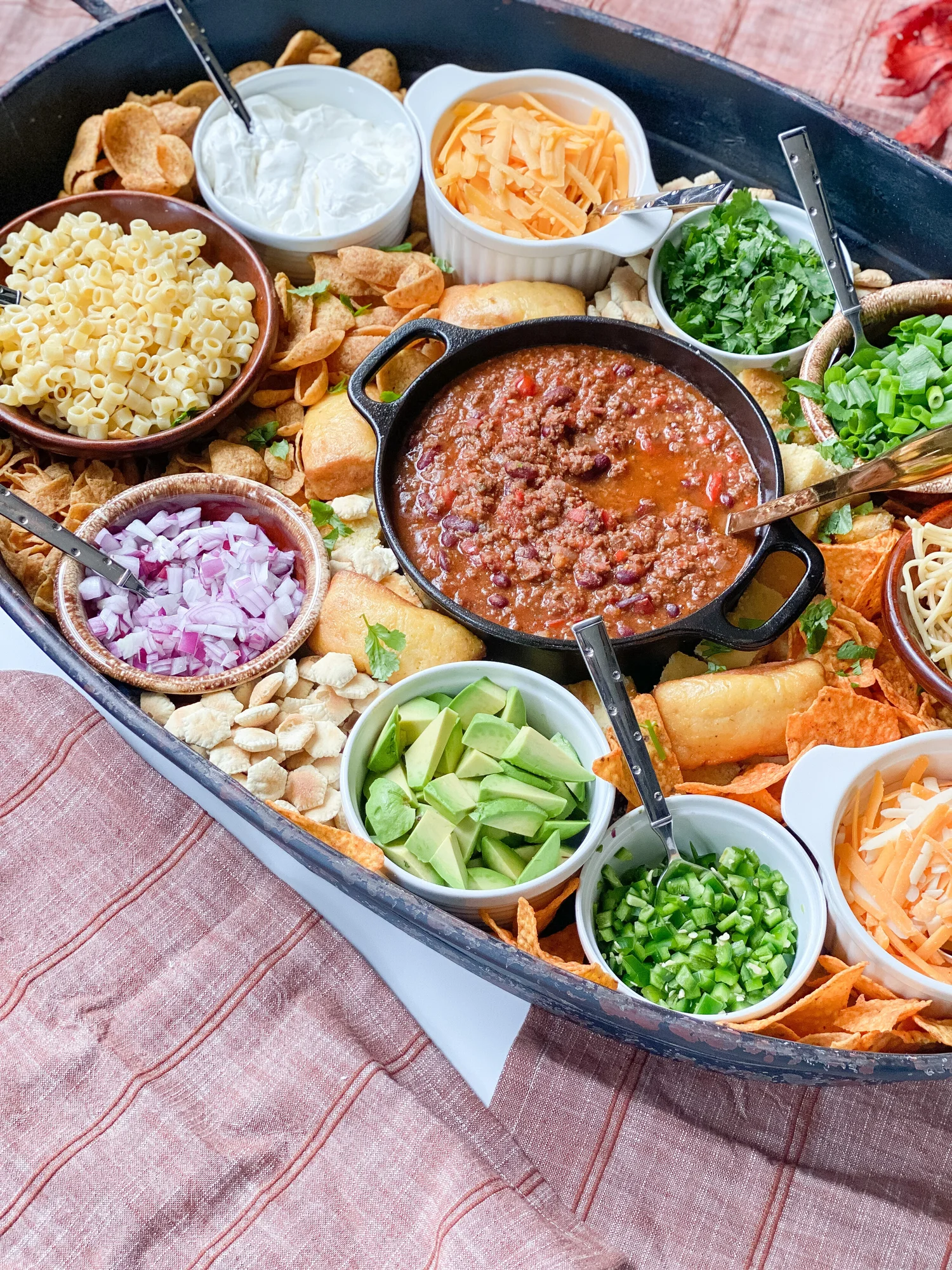 Easy + Delicious Fall Chili Board — Gathered Living