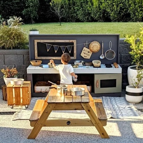 My Favorite Ideas + Inspirations for Kid's Outdoor Summer Play Areas ...