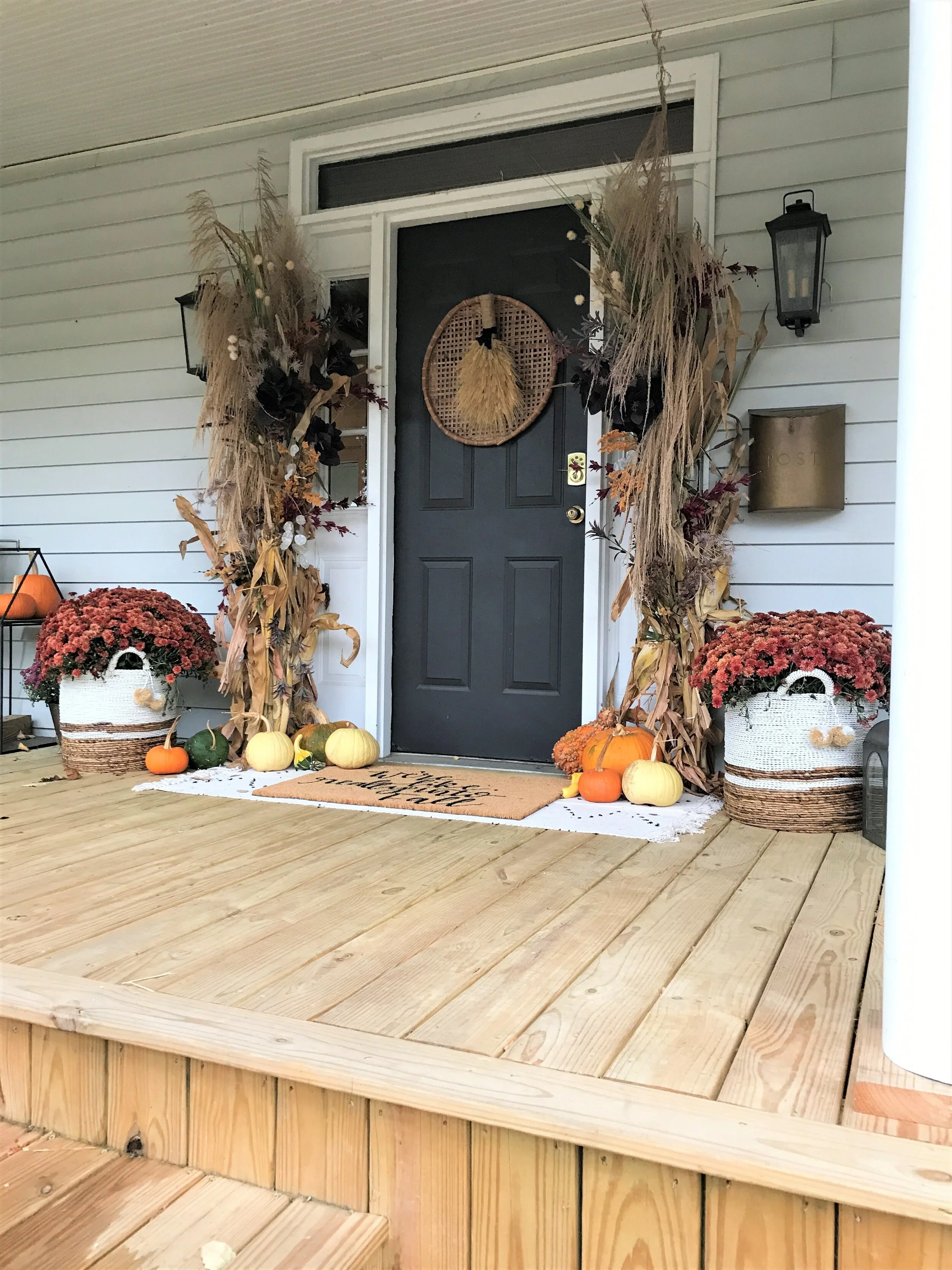 Fall Home Tour 2019: Boho Autumn Front Porch — Gathered Living