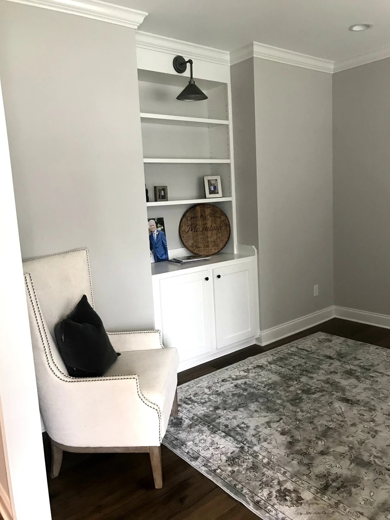 Clean + Simple Modern Farmhouse Office Design Project — Gathered Living