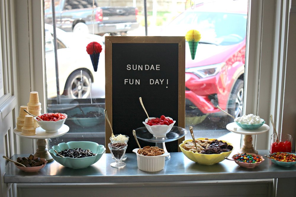 Back to School Ice Cream Social Party — Gathered Living