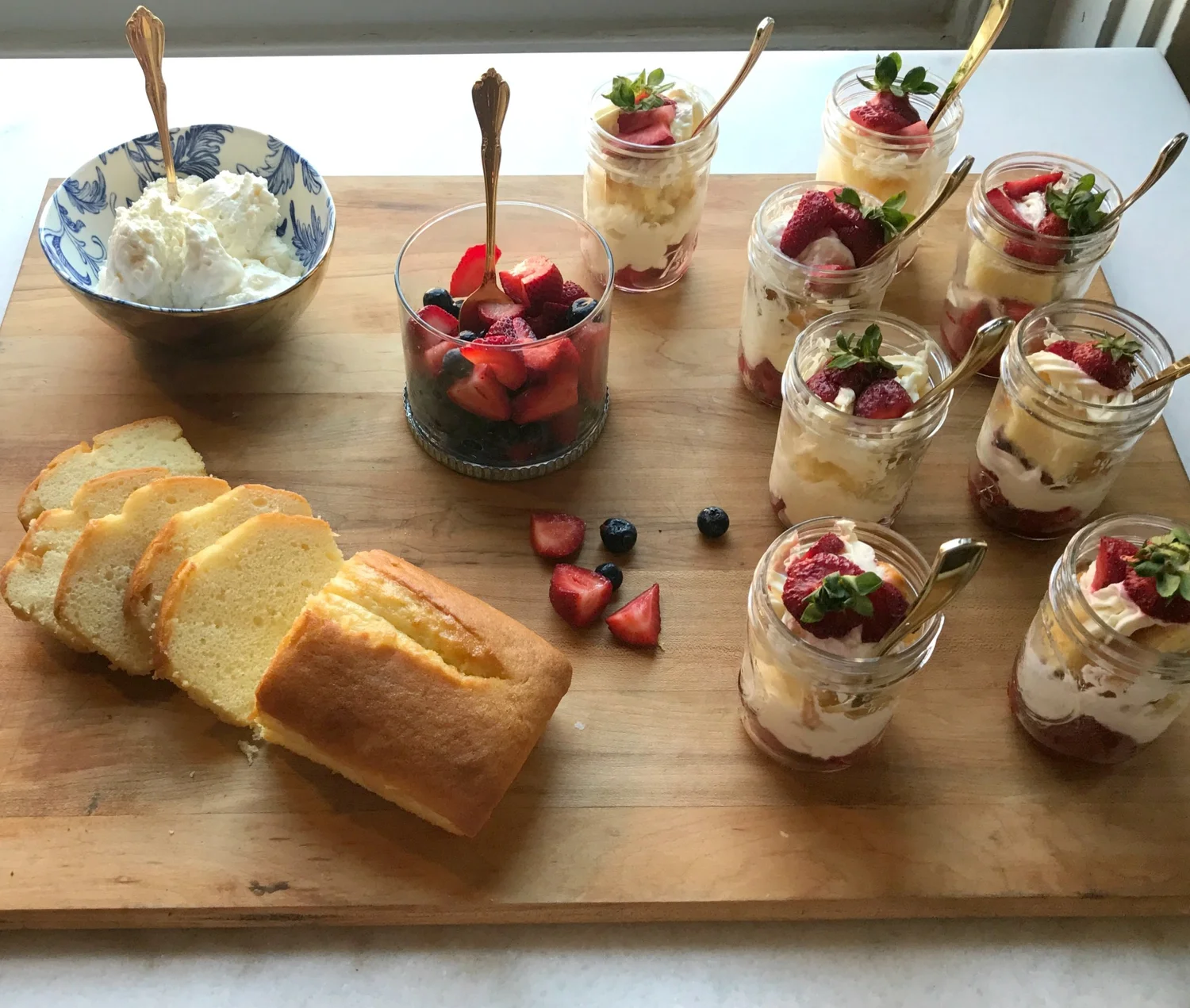 Summer Strawberry Trifles with Lemon Mascarpone Cream — Gathered Living
