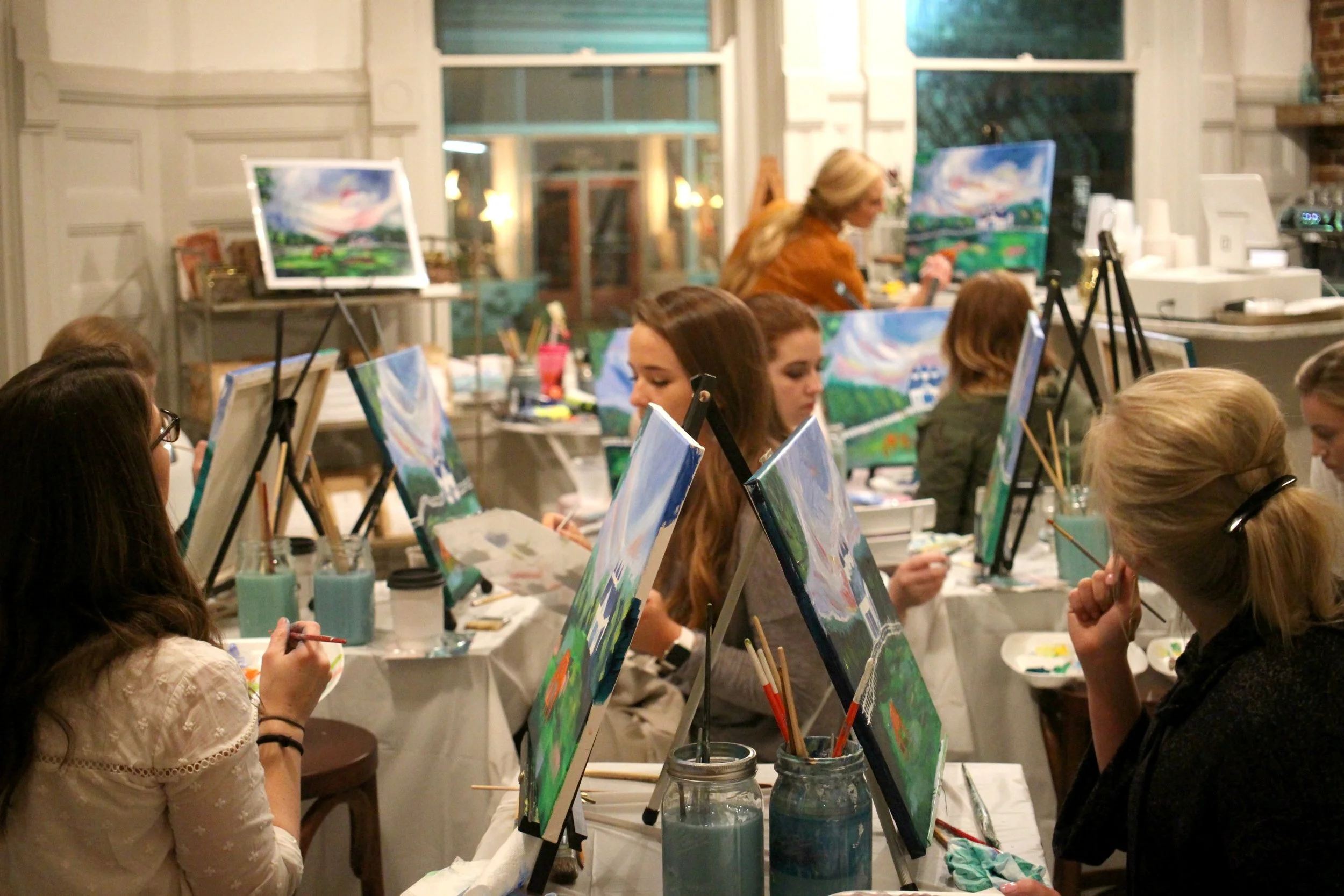 Painting Workshop at The Amsden with Kayla Weber Art — Gathered Living