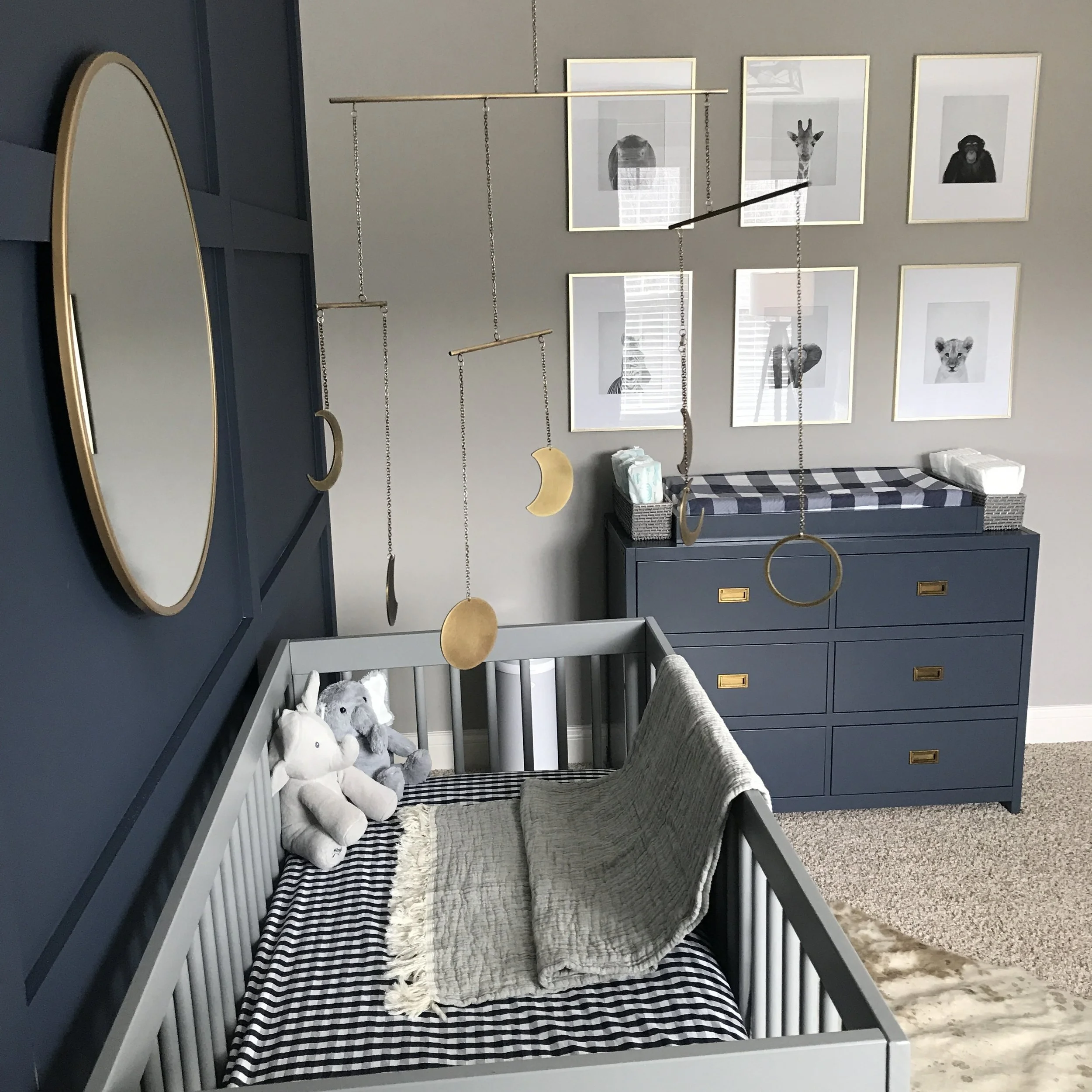 Modern + Minimal Nursery — Gathered Living