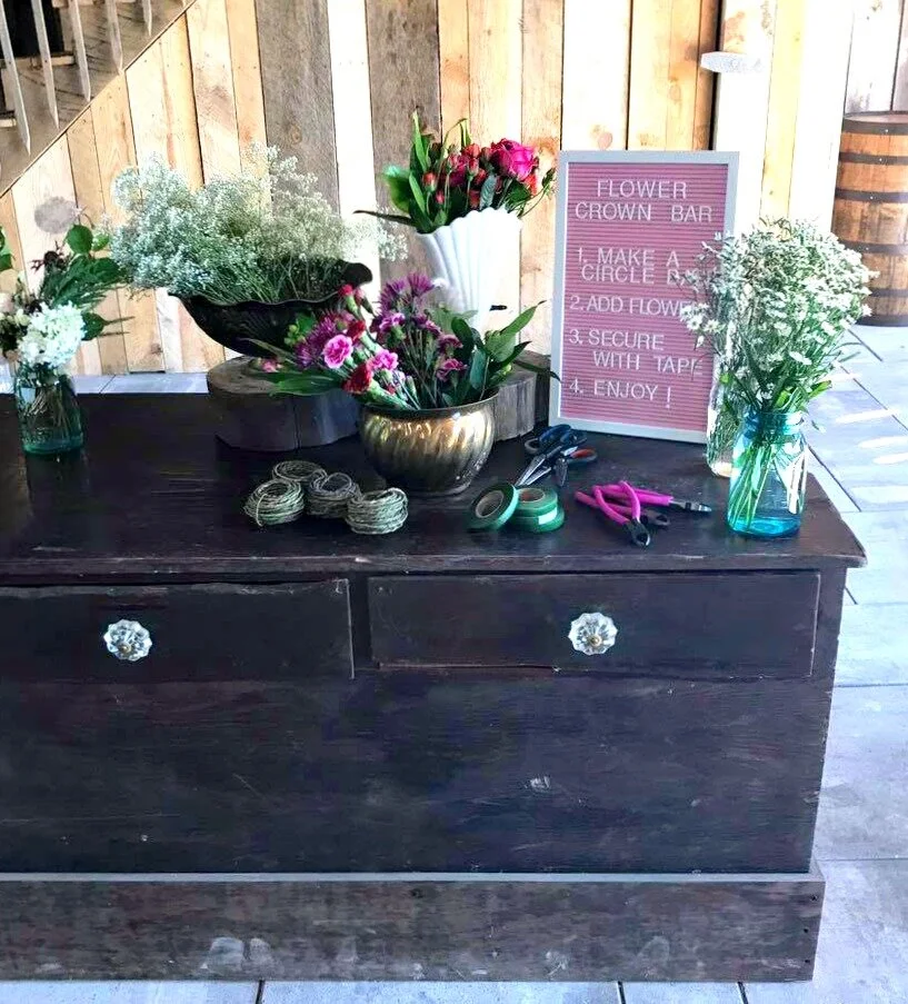 DIY Flower Crown Bar — Gathered Living