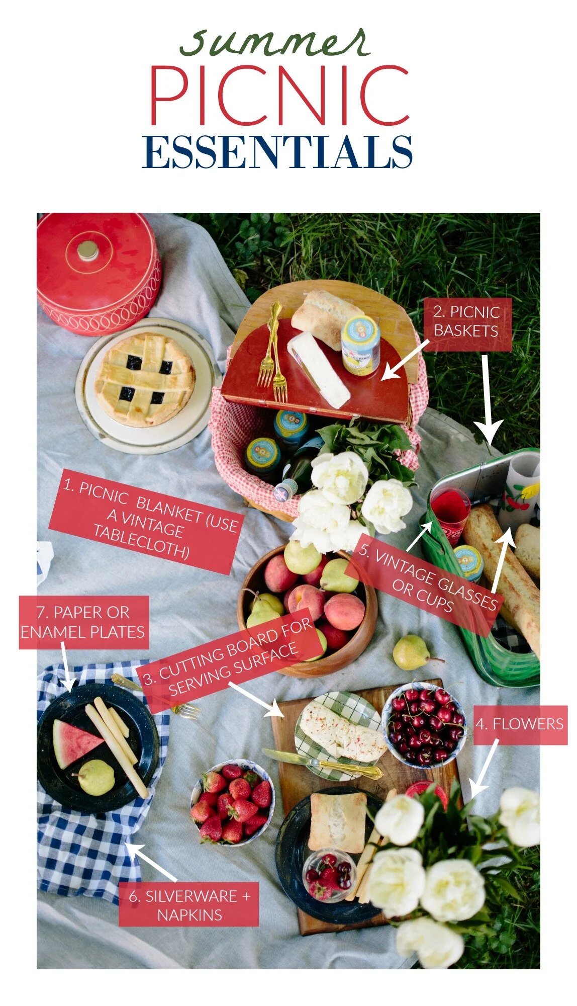 How to Pack the Perfect Summer Picnic — Gathered Living