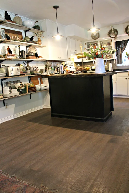 Fall Home Tour: Spooky + Rustic Kitchen — Gathered Living