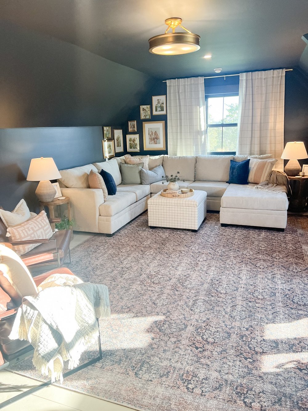 Moody + Cozy Bonus Room Makeover — Gathered Living