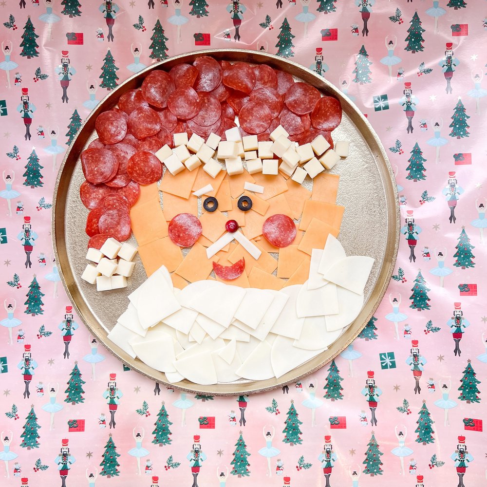 Santa Cheese Platter — Gathered Living