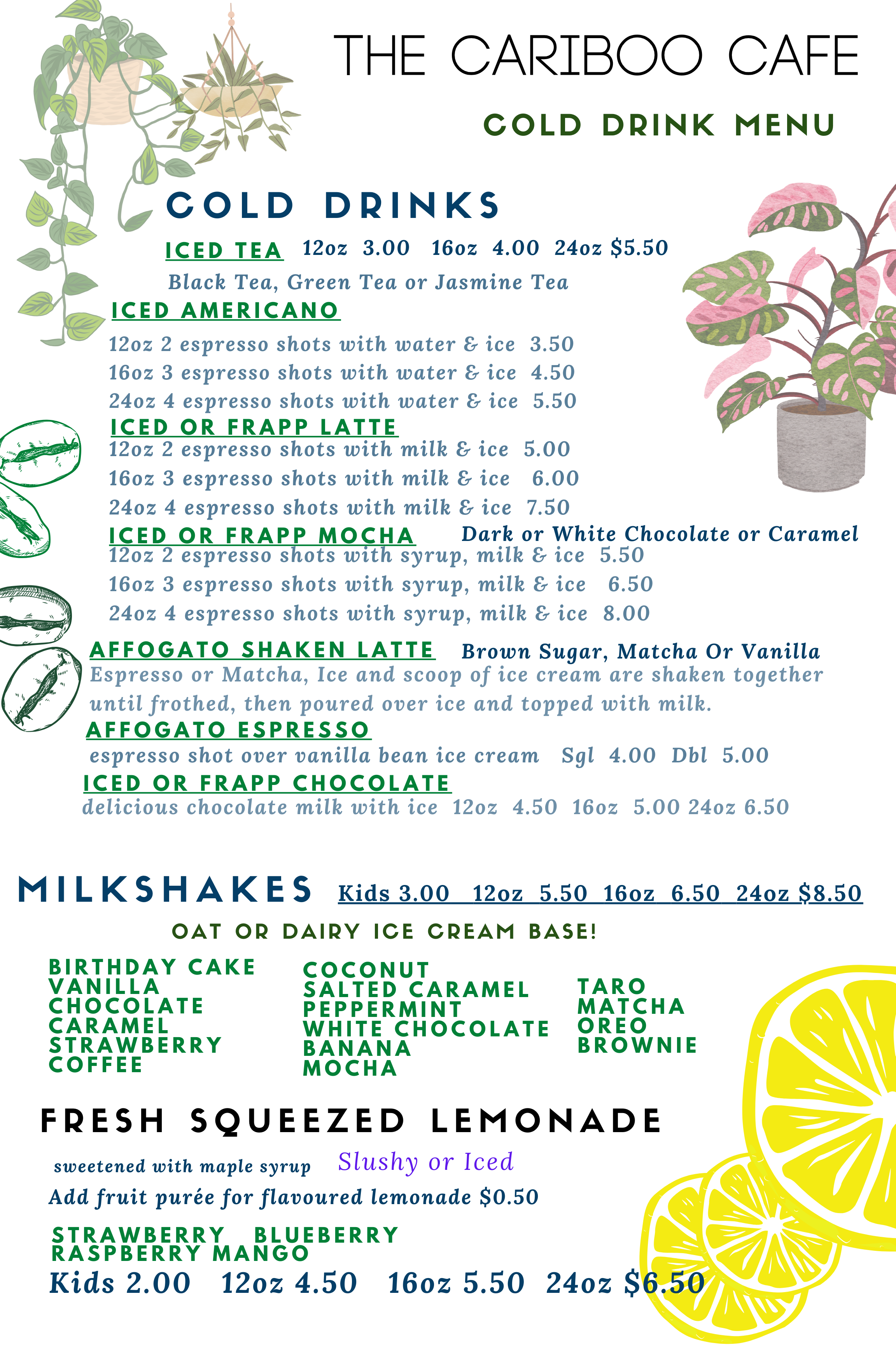 Our Cafe — The Cariboo Cafe