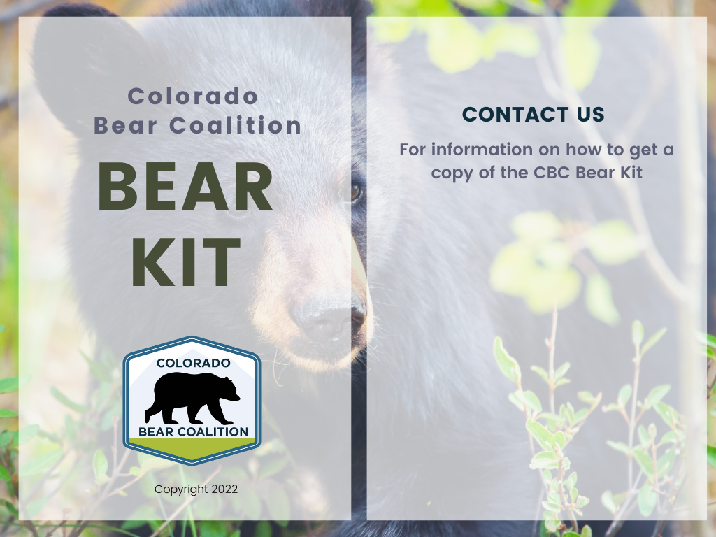 Our Work — Colorado Bear Coalition