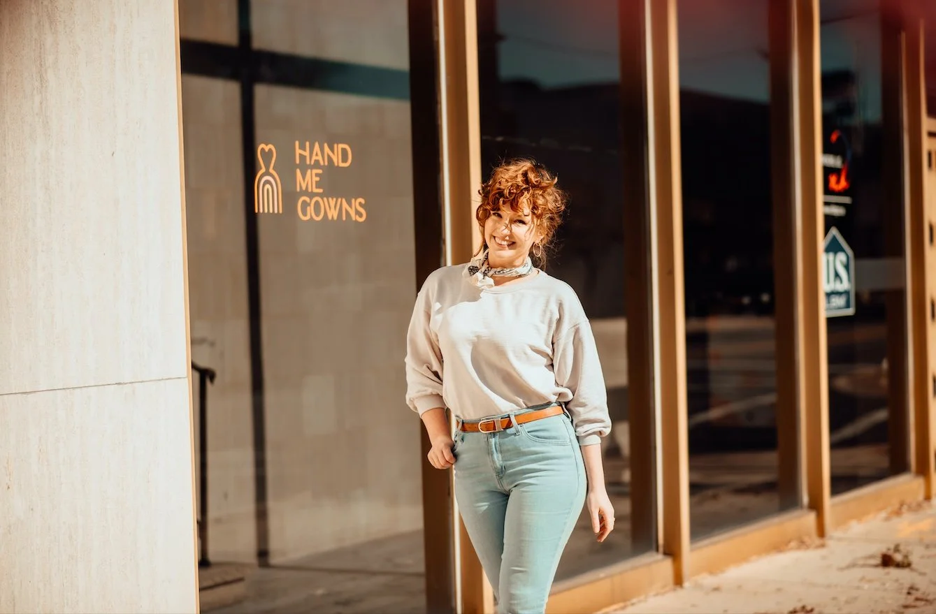 Meet Caitlin, Owner and Head Stylist — Hand-Me-Gowns Bridal