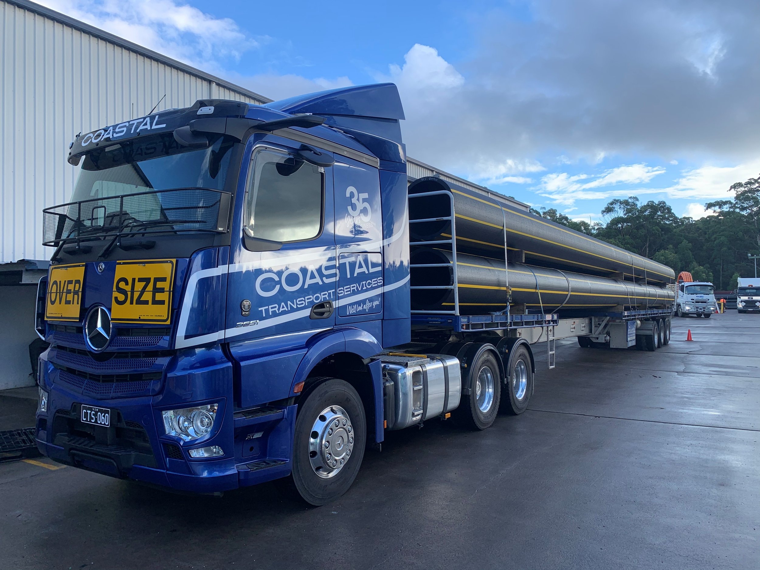 Coastal Transport | Logistics Crane Trucks Warehousing NSW