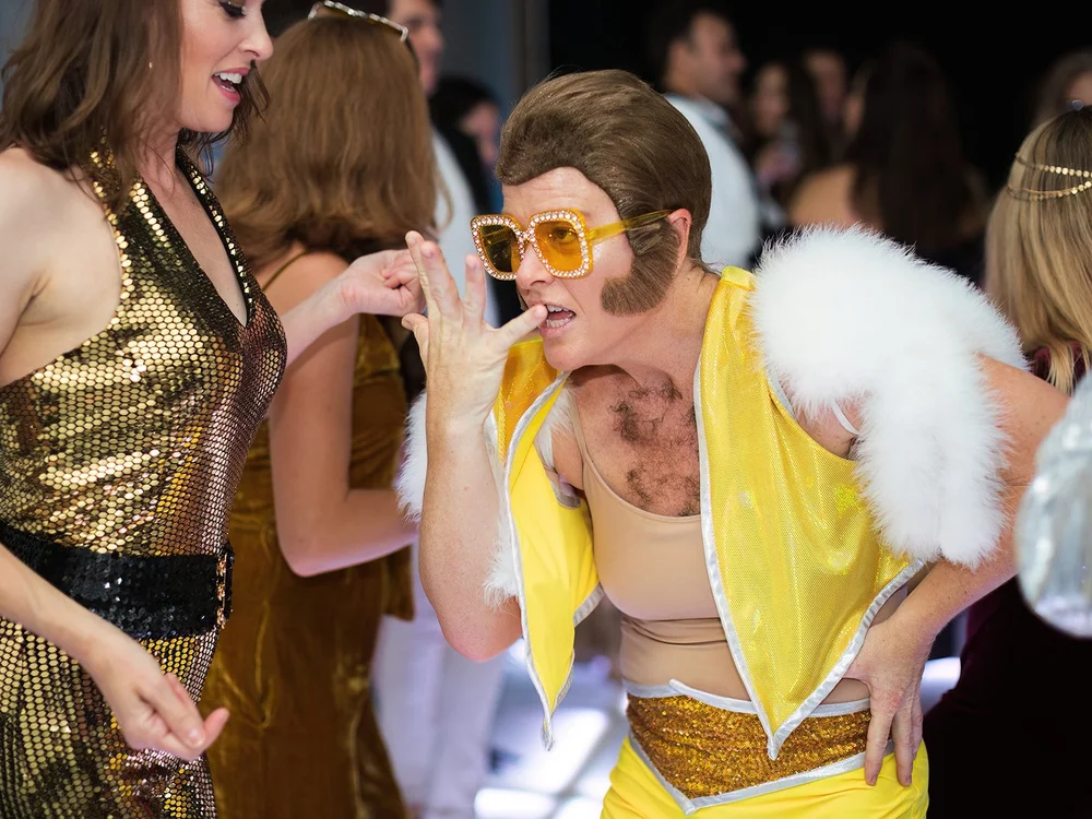 Retro 70s Studio 54 Wedding in Austin, Texas at Wish Well House | EPOCH ...