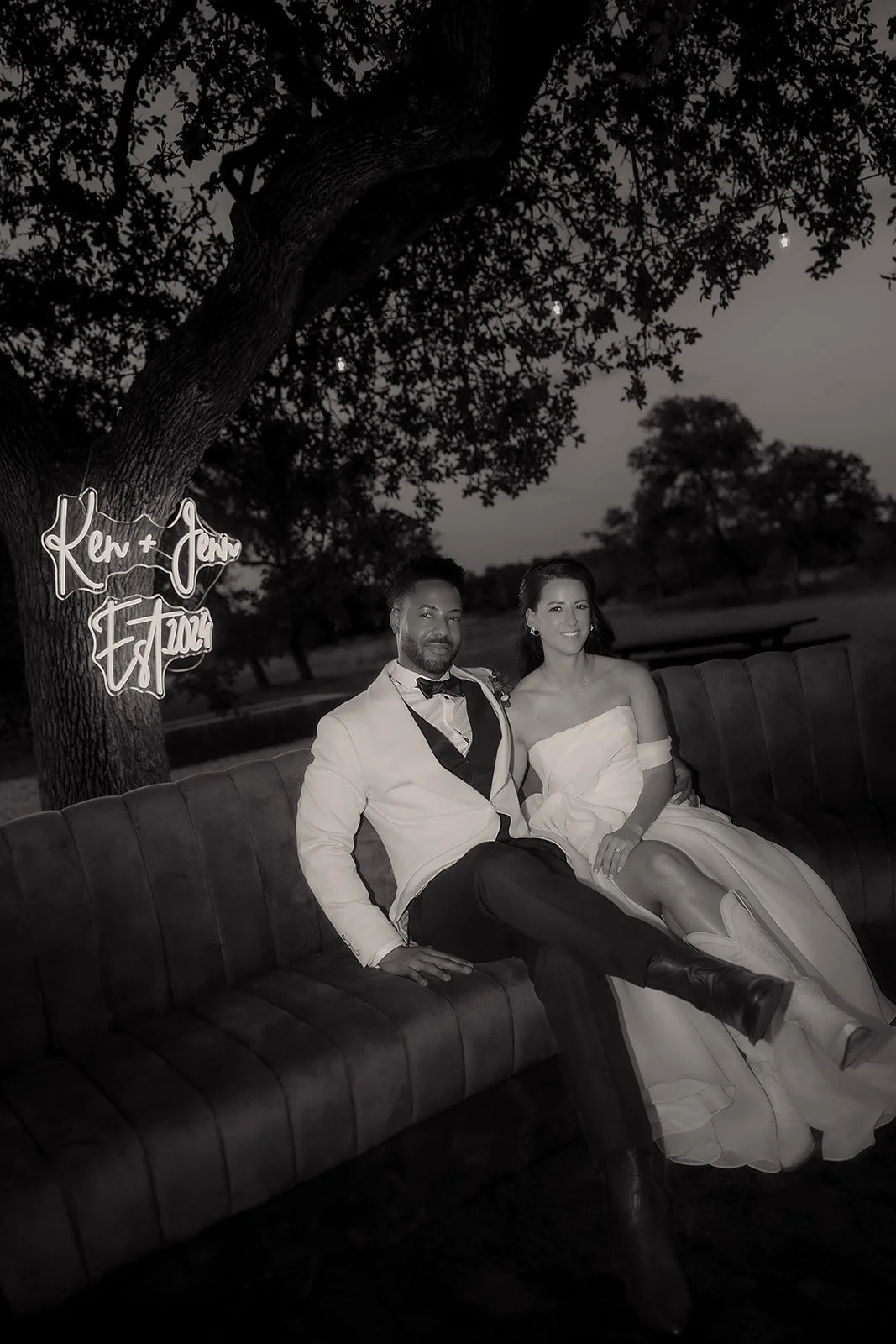 Moody Meets Modern: Jenn & Ken’s Refined, Wanderlust-Fueled Austin ...