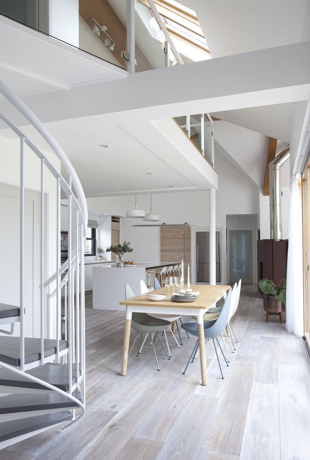 Home of the Year - Scandi Style White Kitchen, Armagh — Designer ...