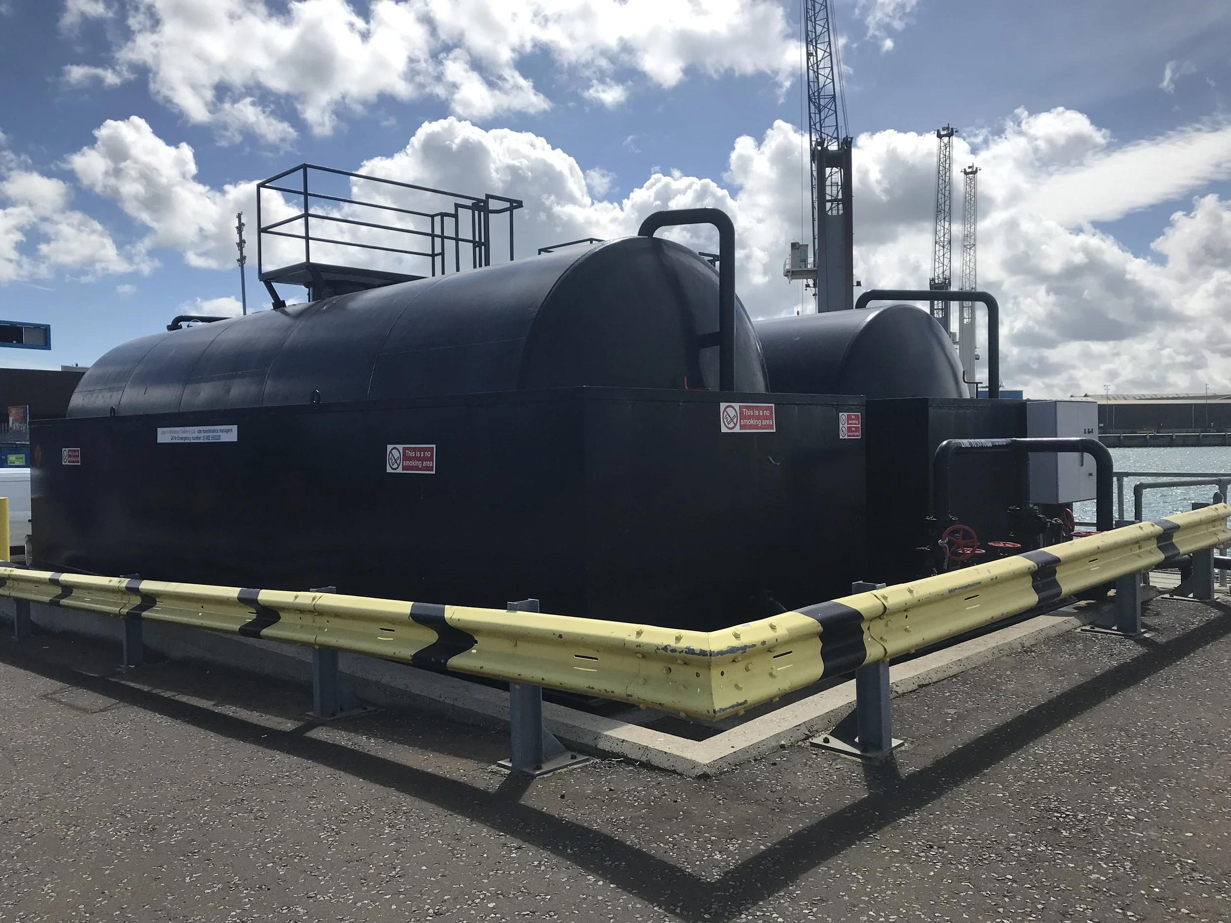 Fuel Tank Replacement for Portsmouth Ferry Dock | OTS Group Fuel Storage