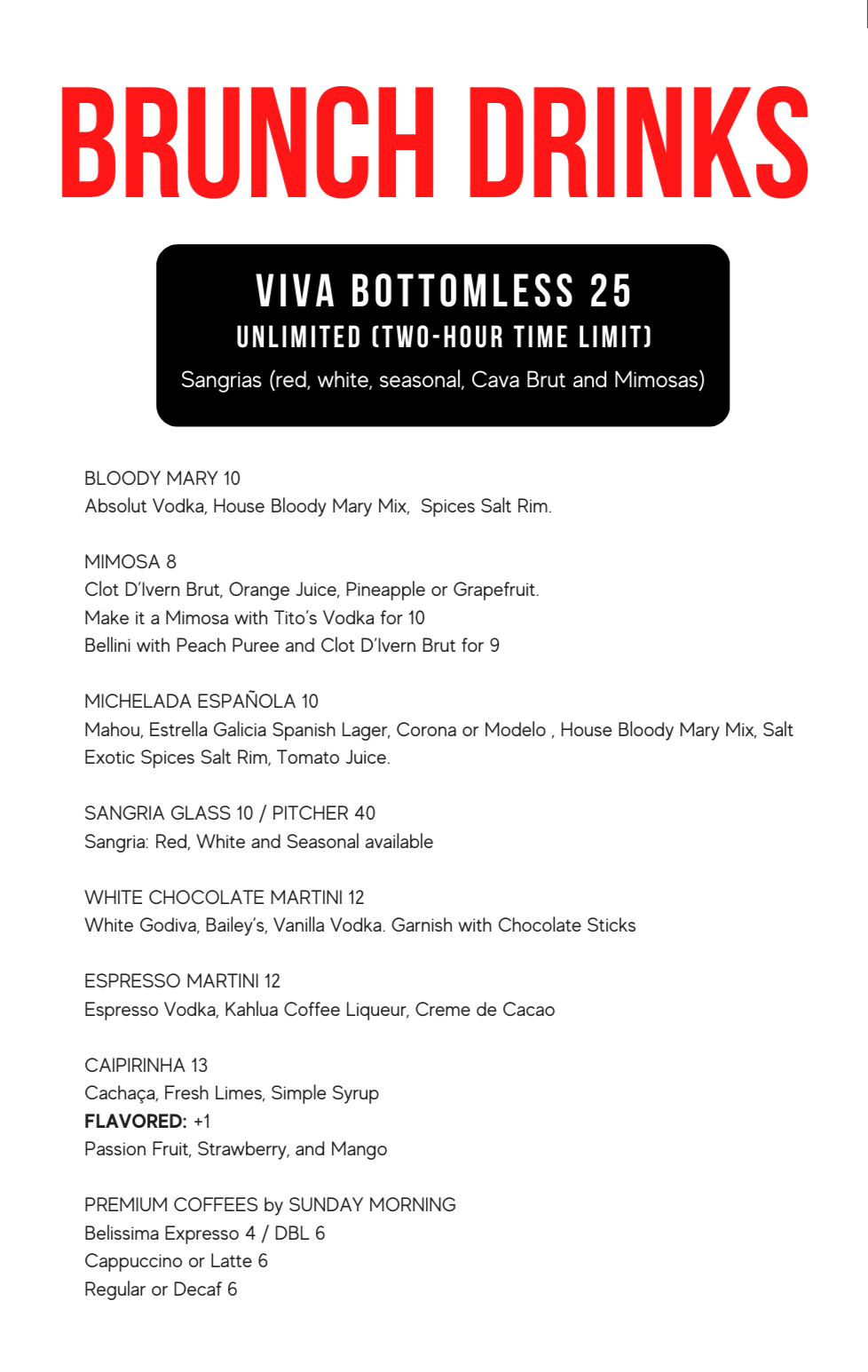 Menu — El Mercat