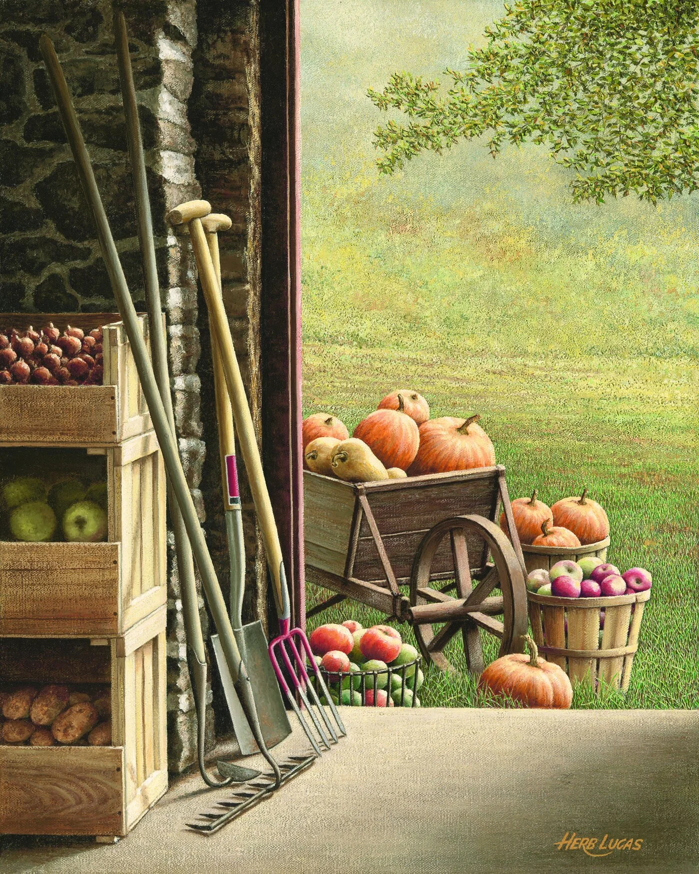 Fall Harvest Paintings