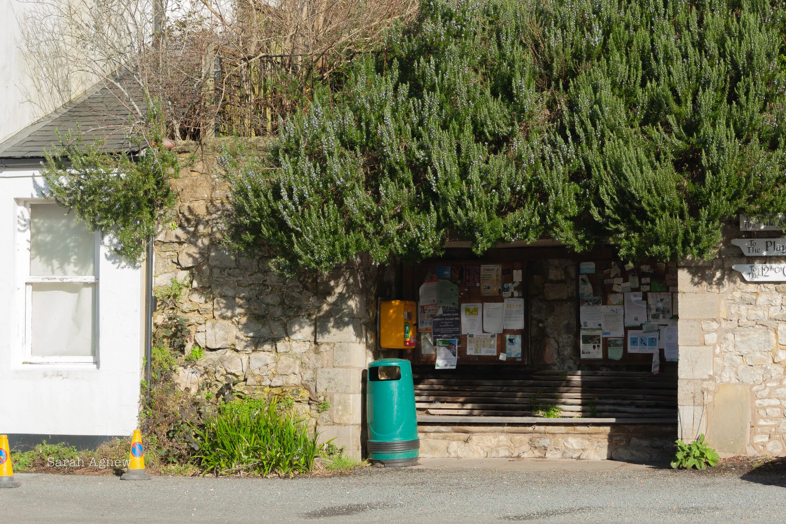 St Michael’s Church with Amberley Castle's wall, and the castle's ...