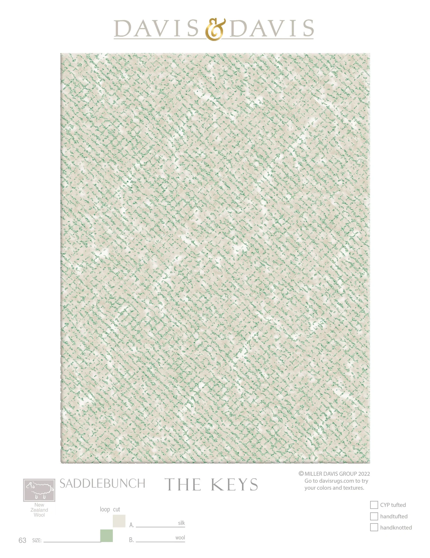 The Keys — Davis & Davis Custom Rugs