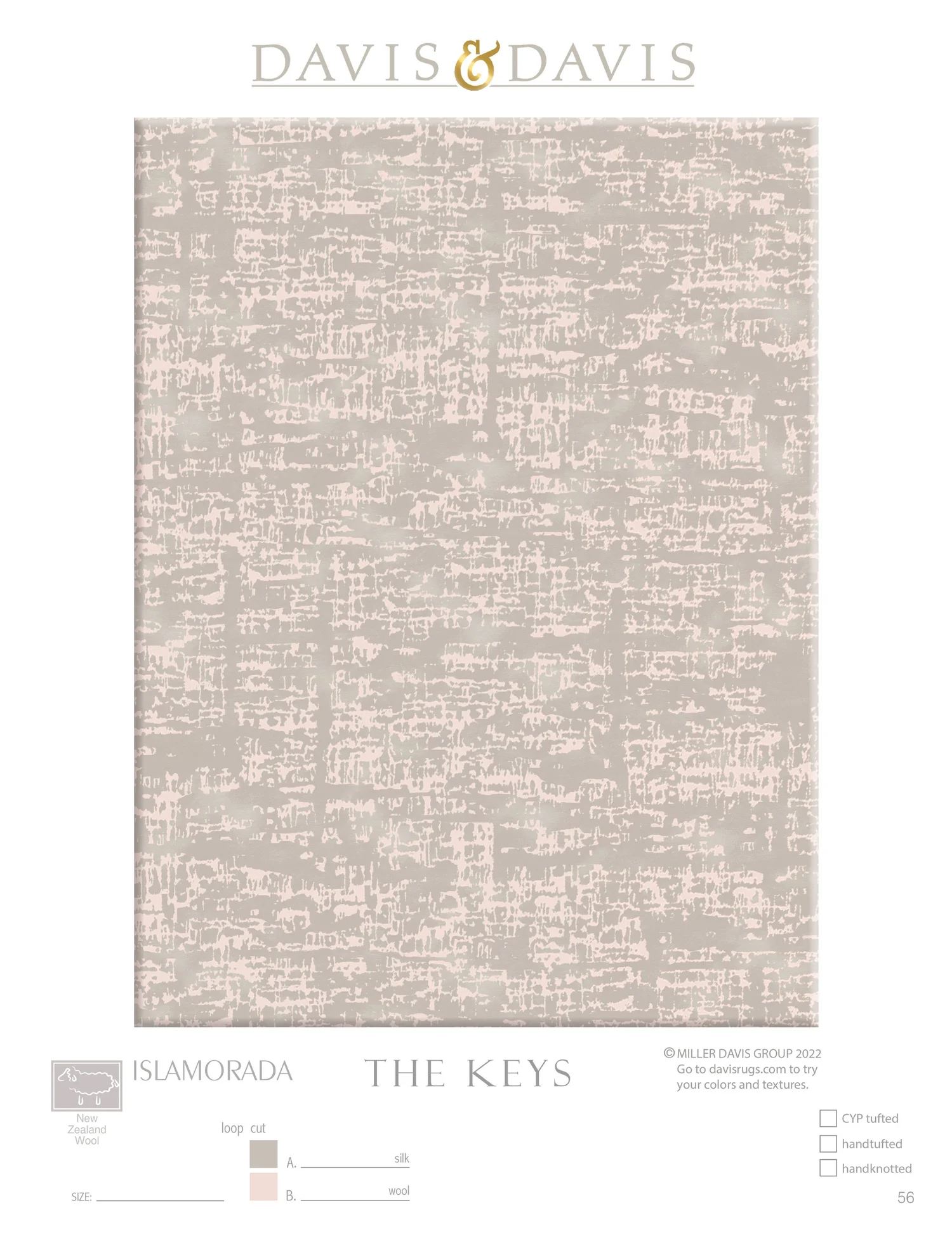 The Keys — Davis & Davis Custom Rugs