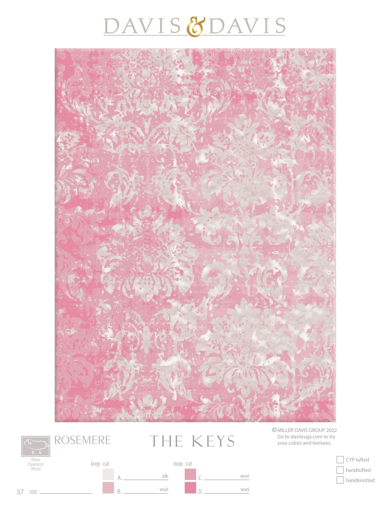 The Keys — Davis & Davis Custom Rugs