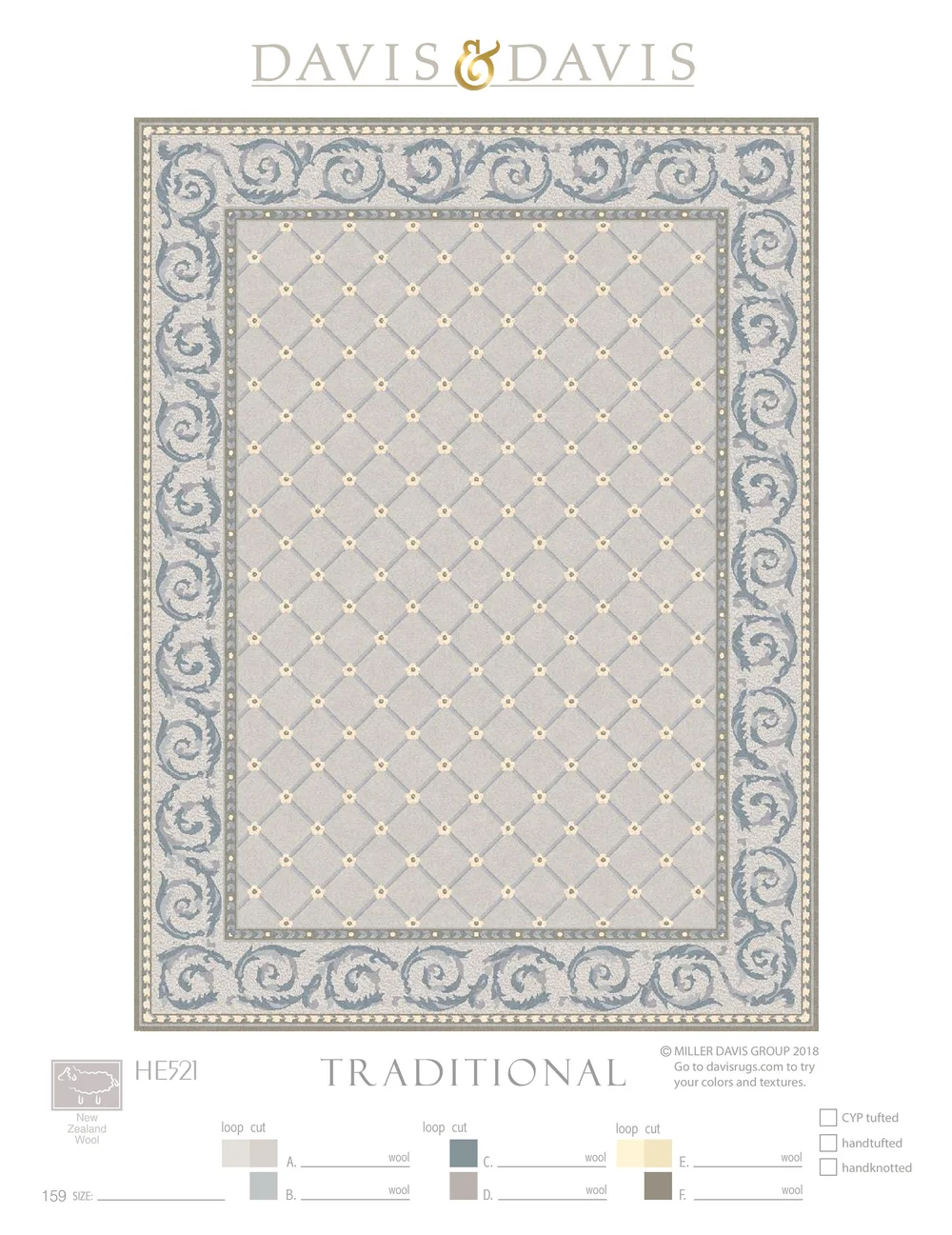 Traditional — Davis & Davis Custom Rugs