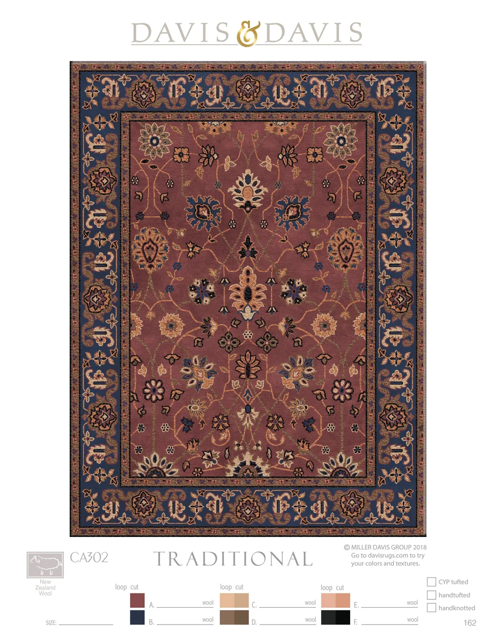 Traditional — Davis & Davis Custom Rugs