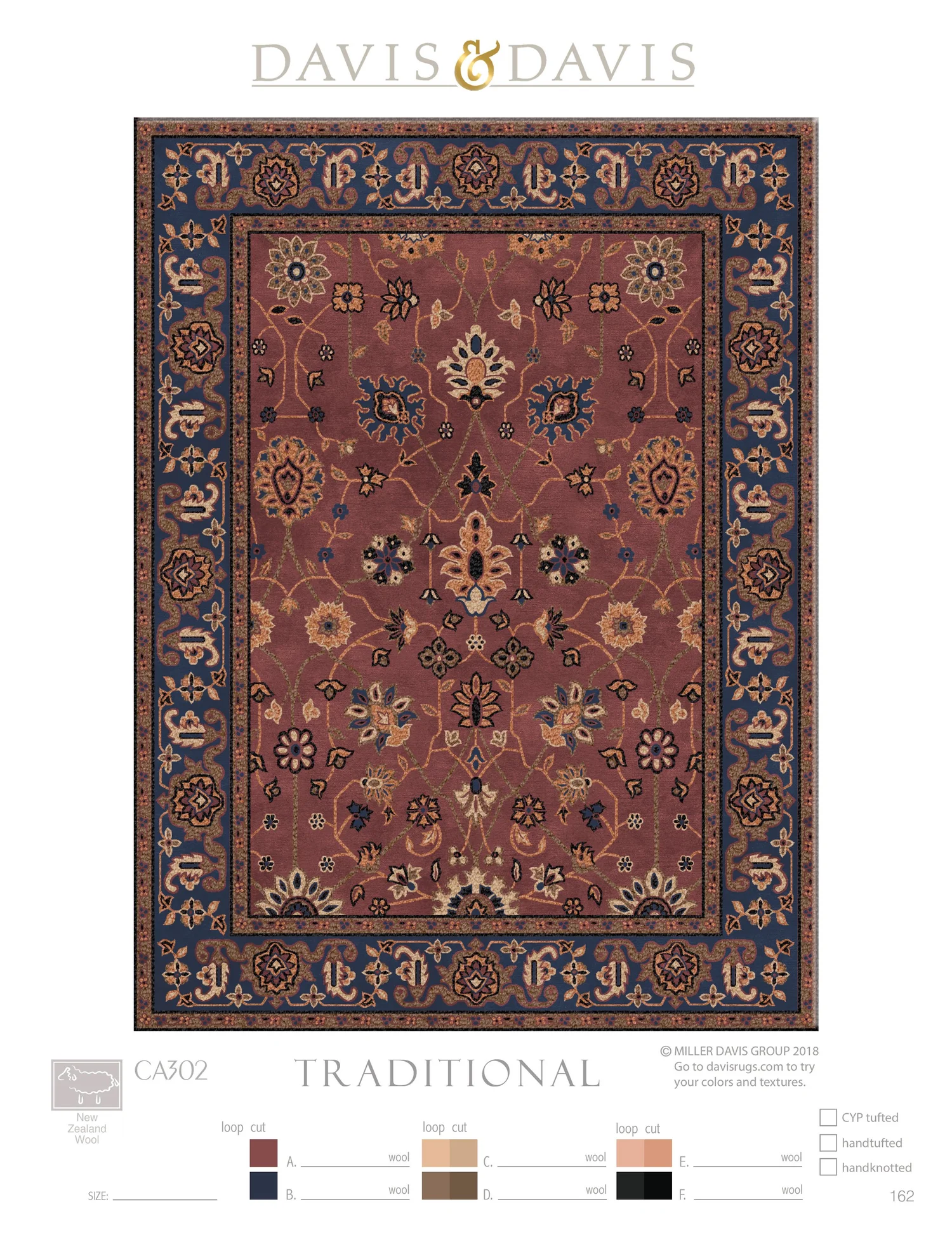 Traditional — Davis & Davis Custom Rugs