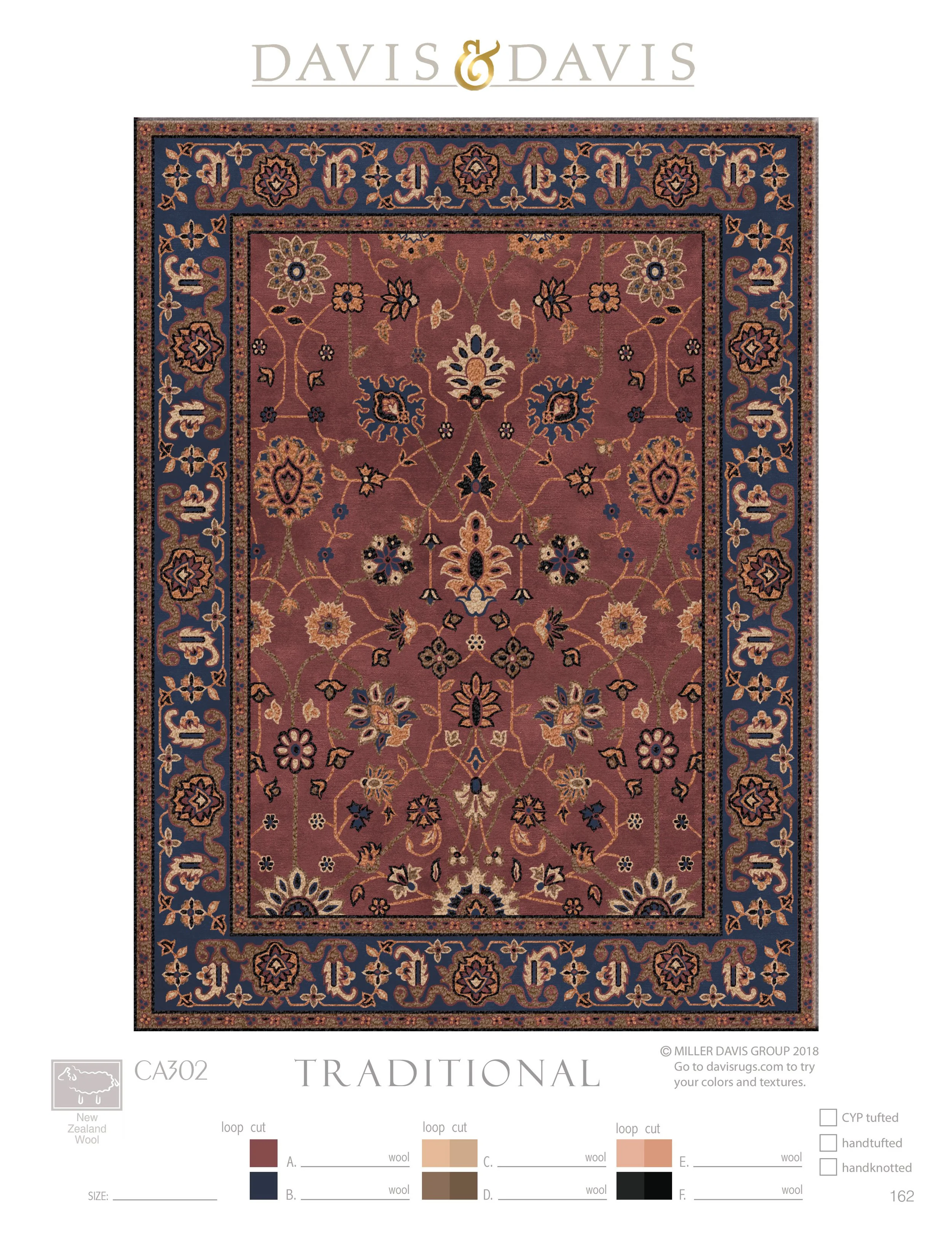 Traditional — Davis & Davis Custom Rugs