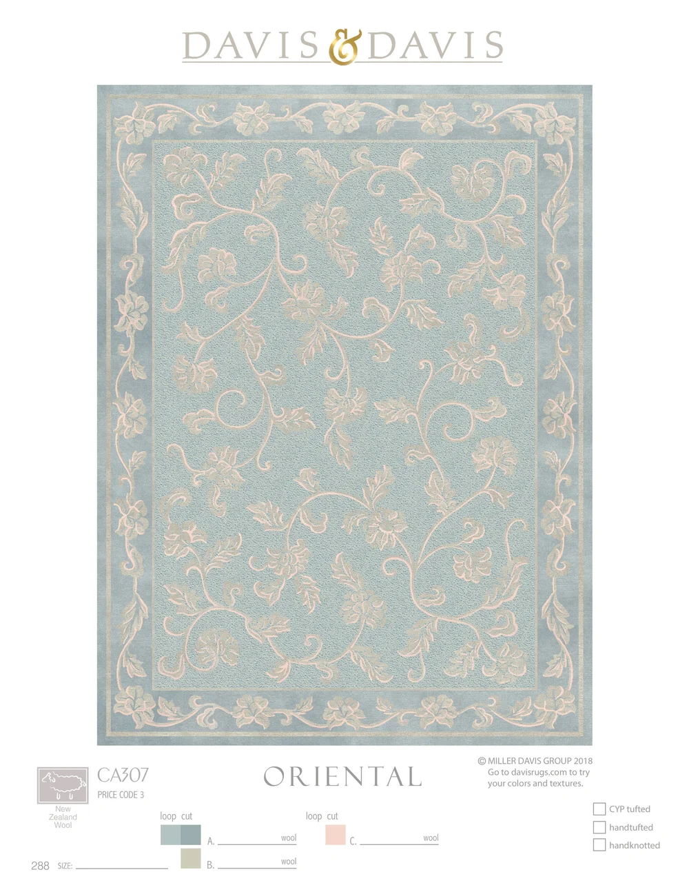 Traditional — Davis & Davis Custom Rugs