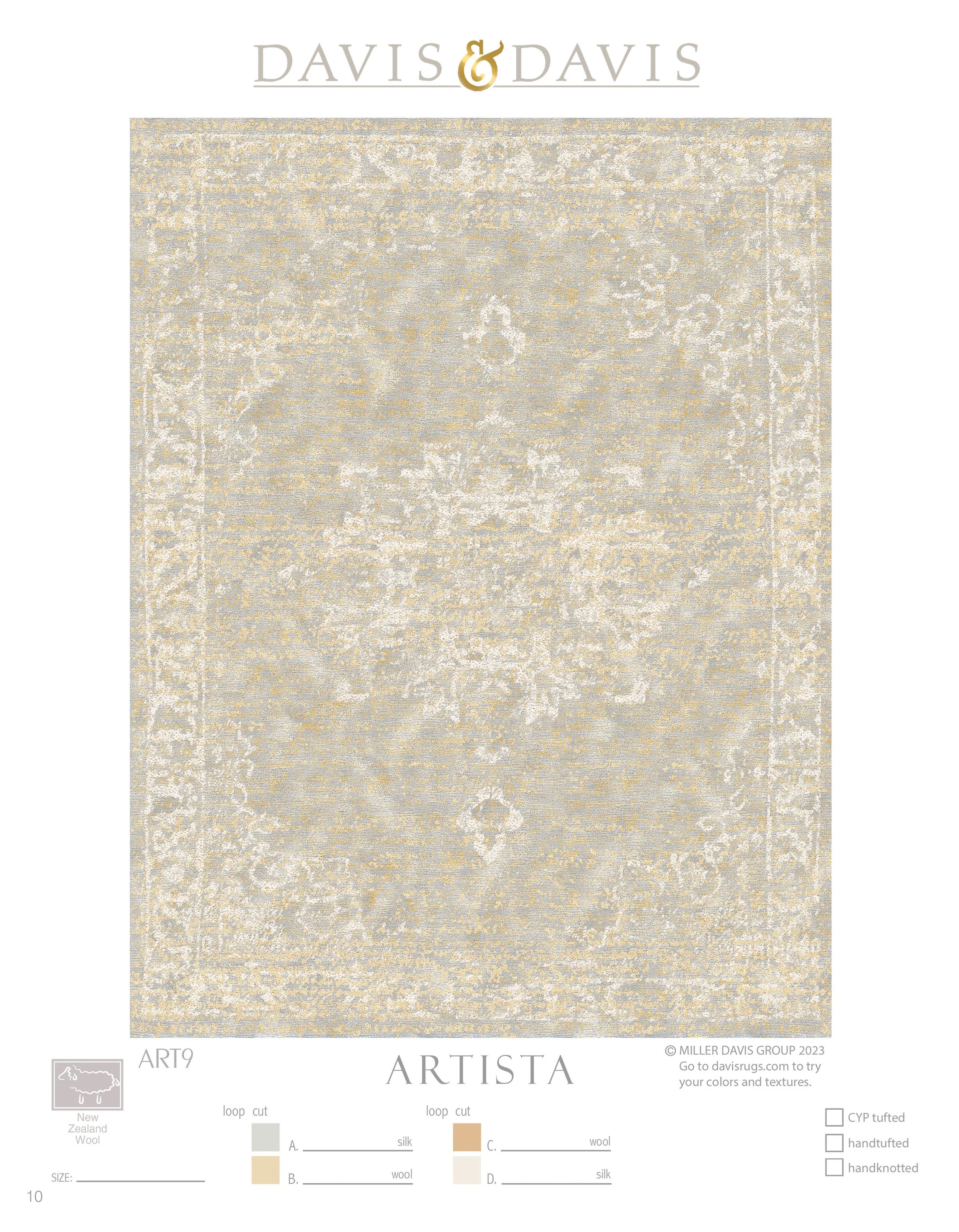 Artista — Davis & Davis Custom Rugs