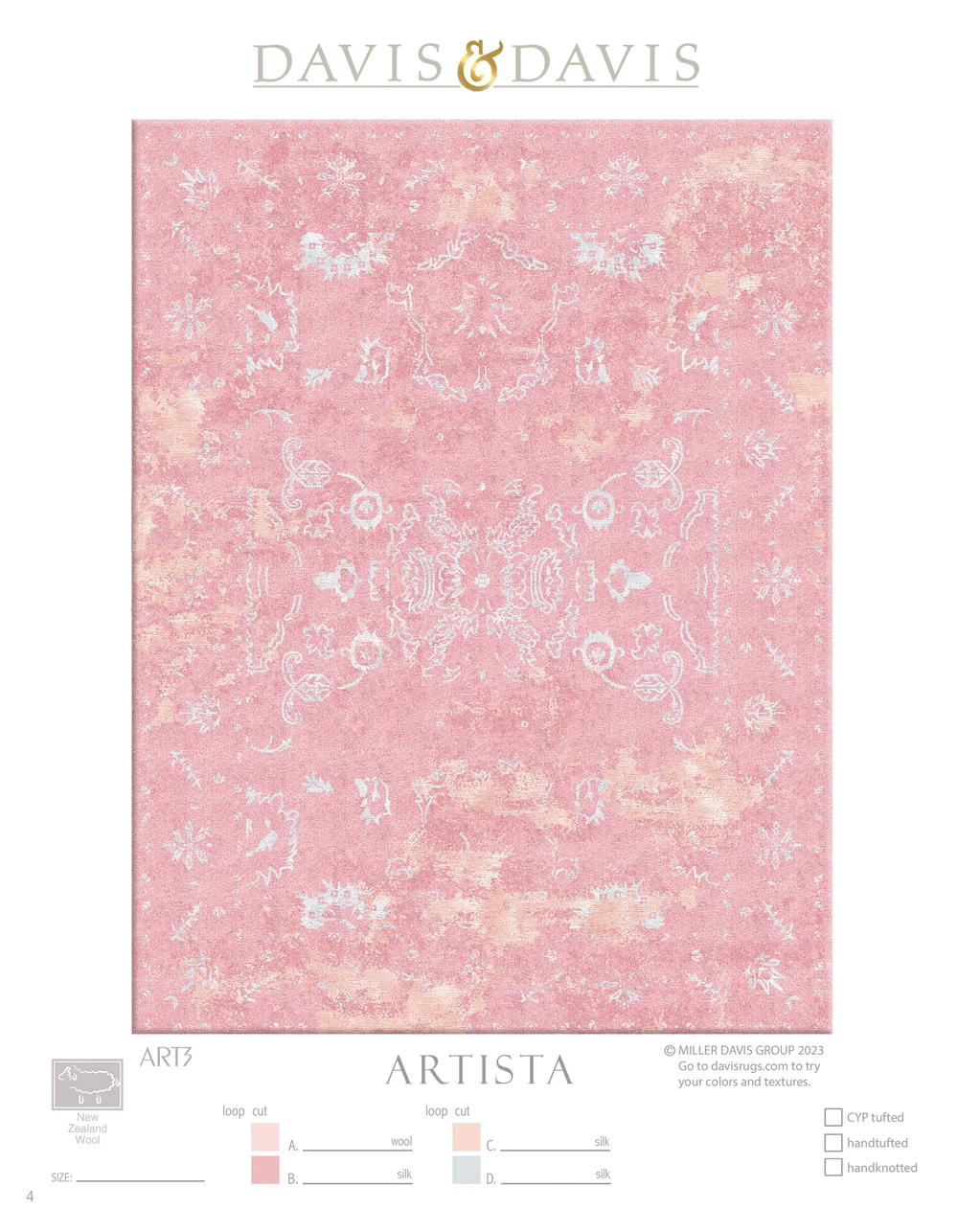 Artista — Davis & Davis Custom Rugs