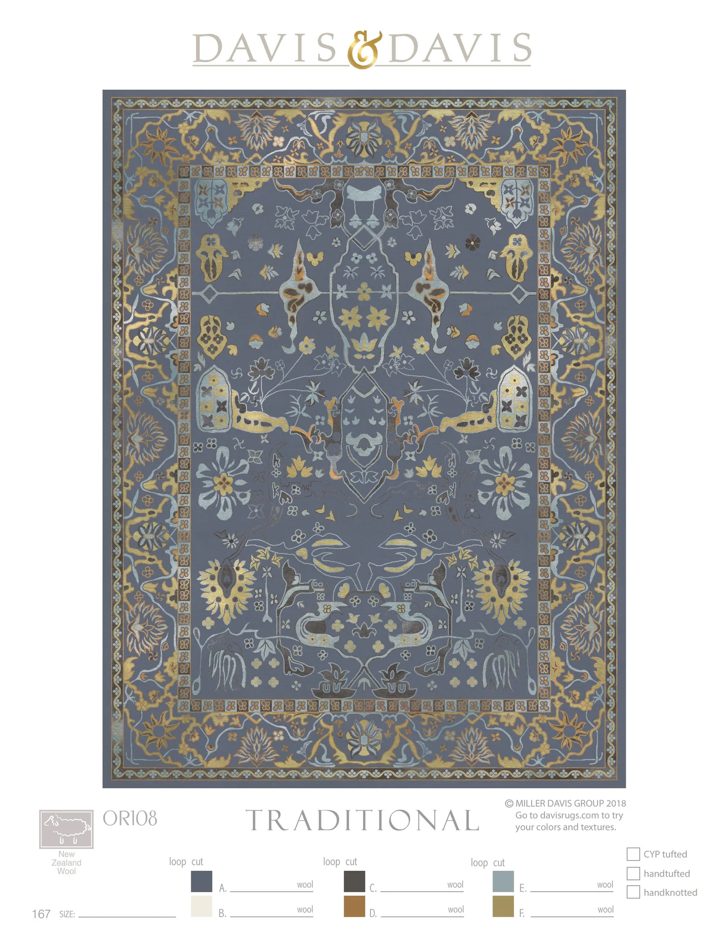 Traditional — Davis & Davis Custom Rugs