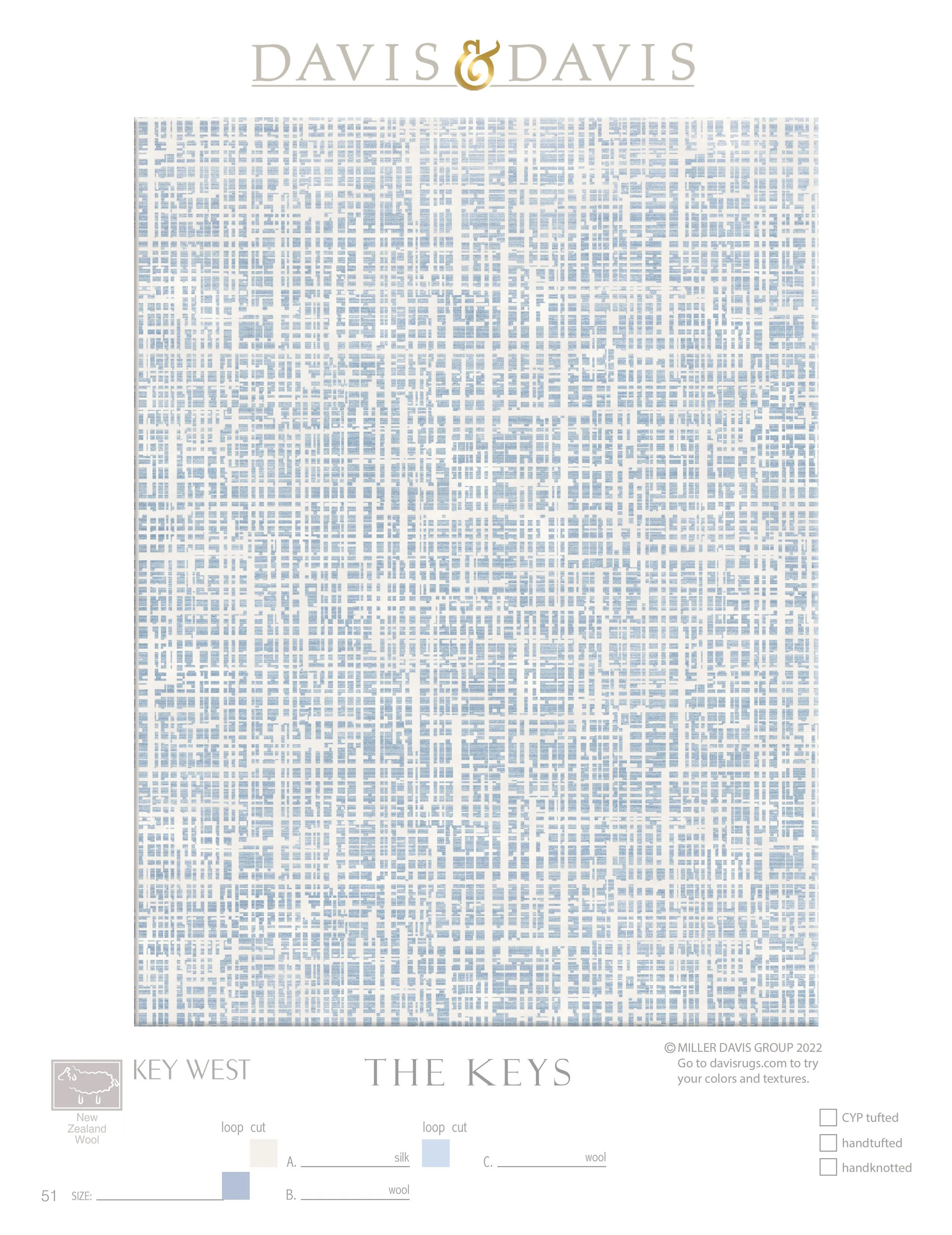 The Keys — Davis & Davis Custom Rugs