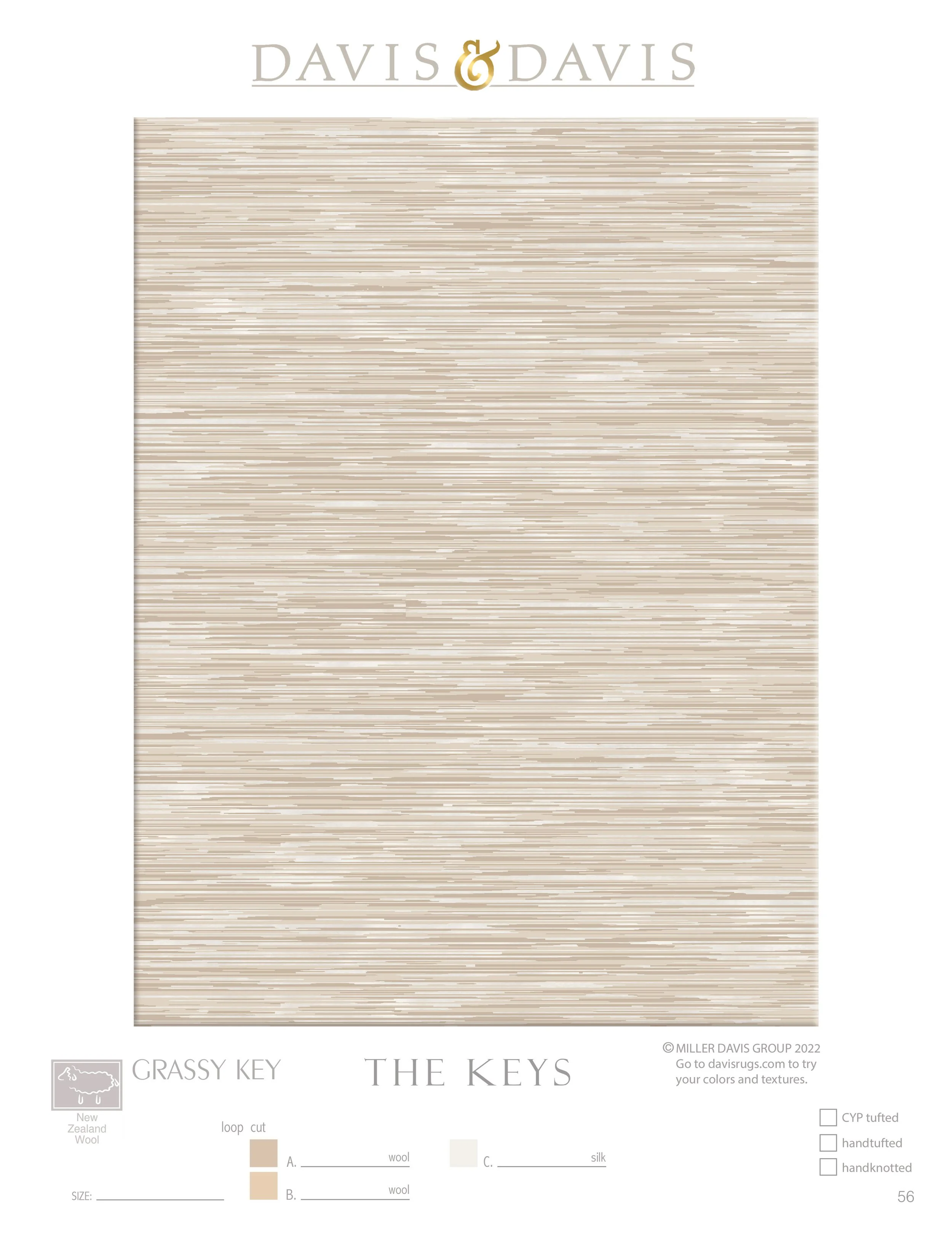 The Keys — Davis & Davis Custom Rugs