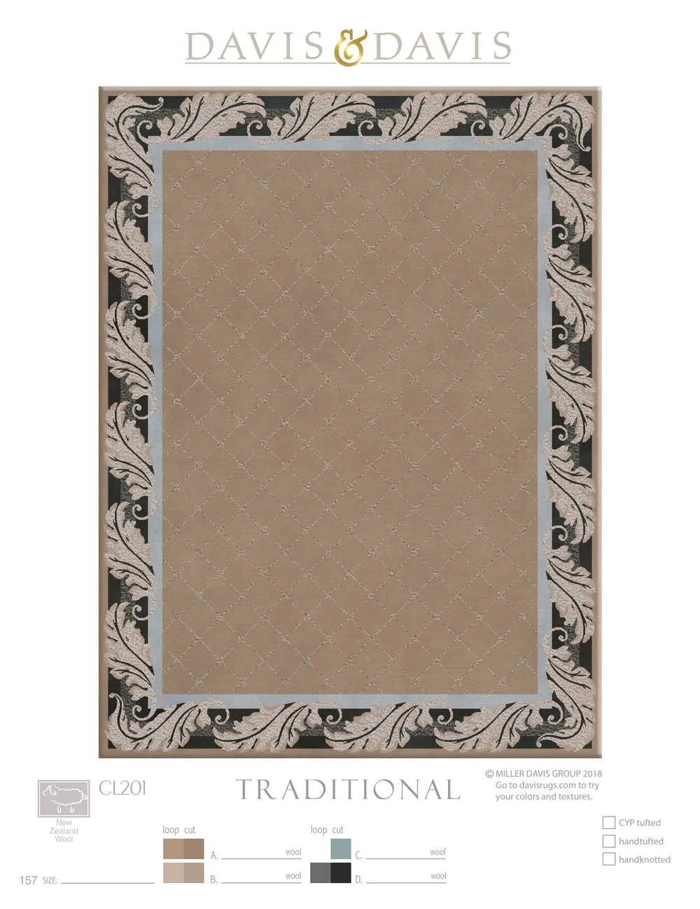 Traditional — Davis & Davis Custom Rugs