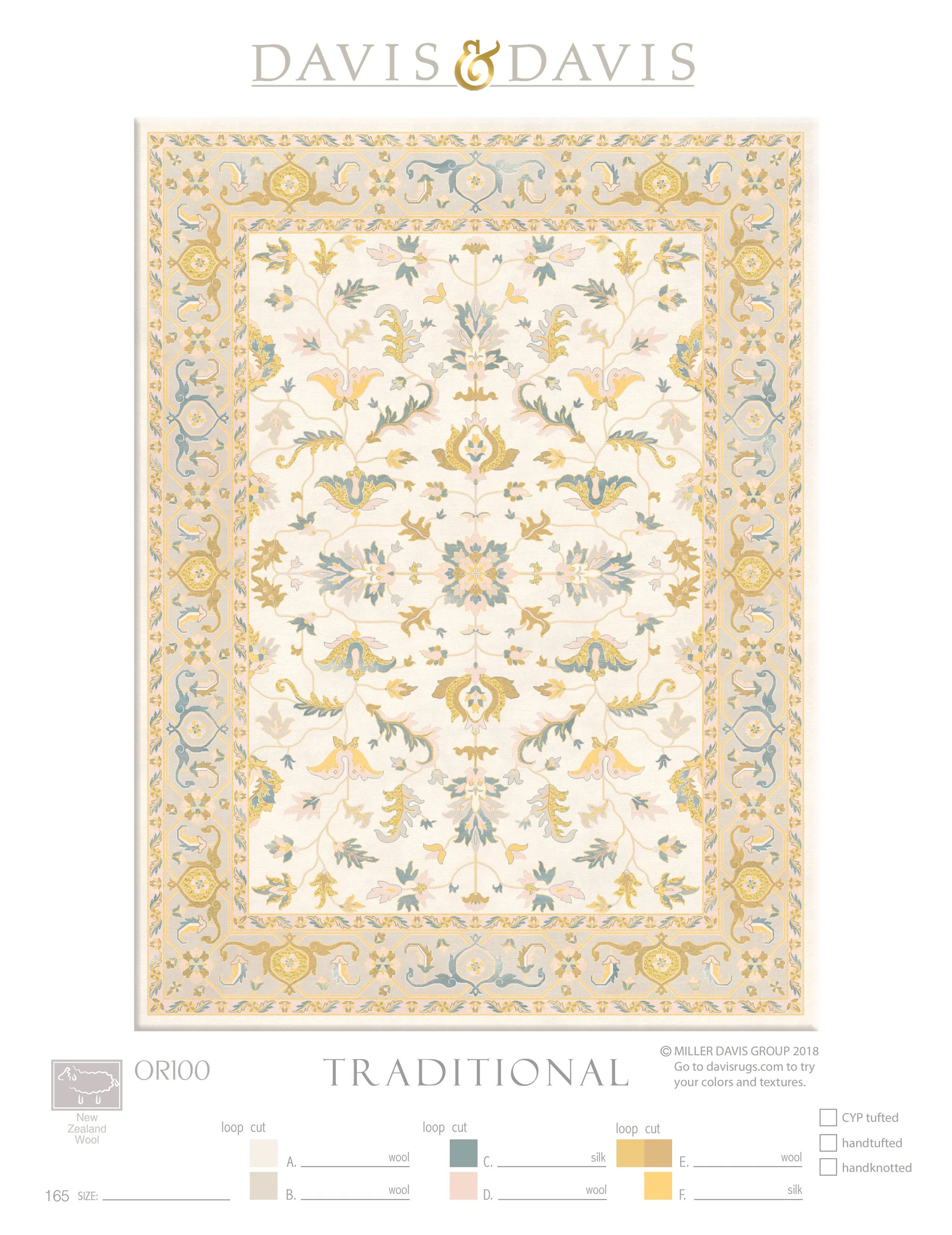 Traditional — Davis & Davis Custom Rugs