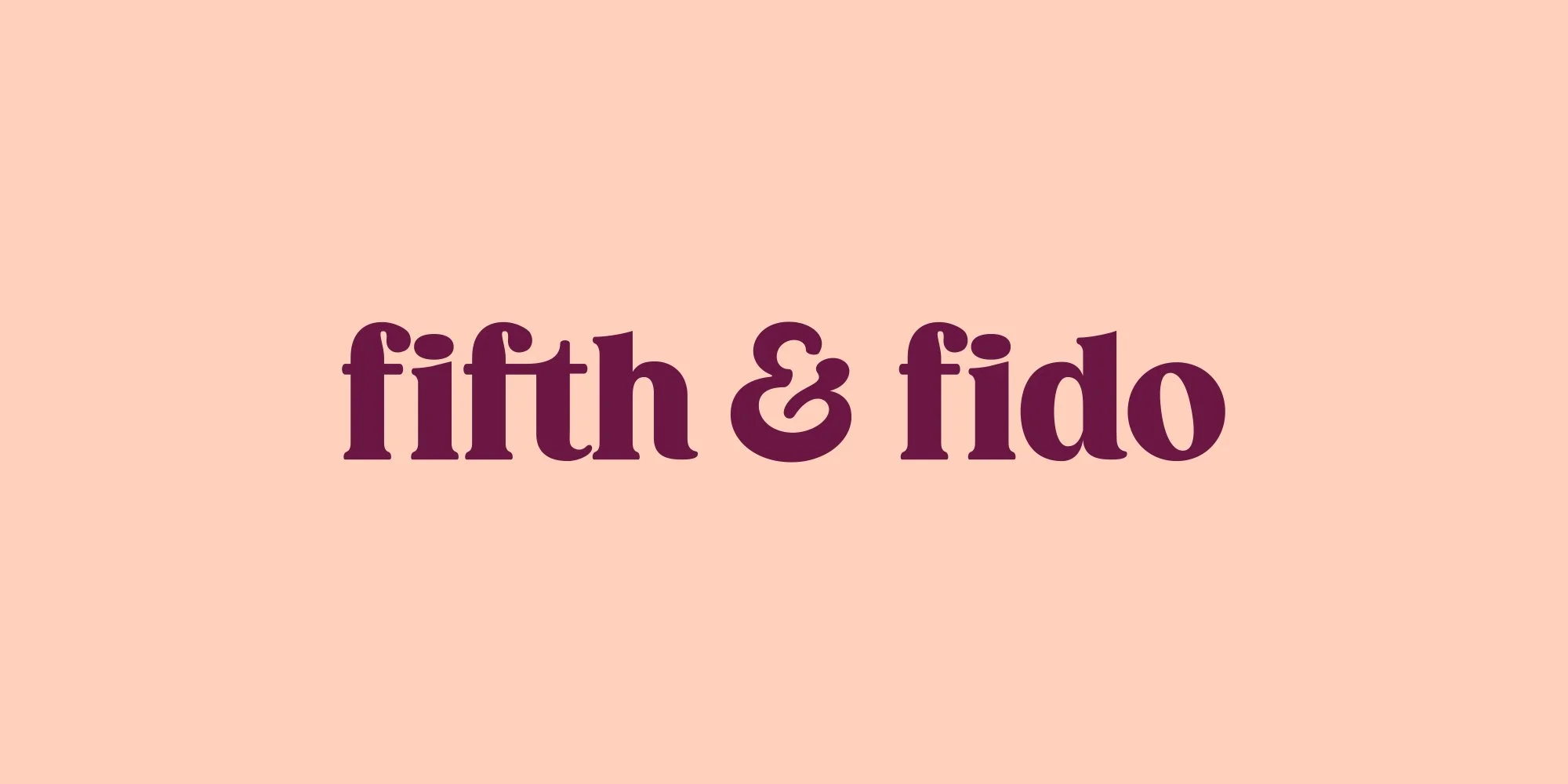 Fifth & Fido—Pet Branding Austin Texas — Kona Made