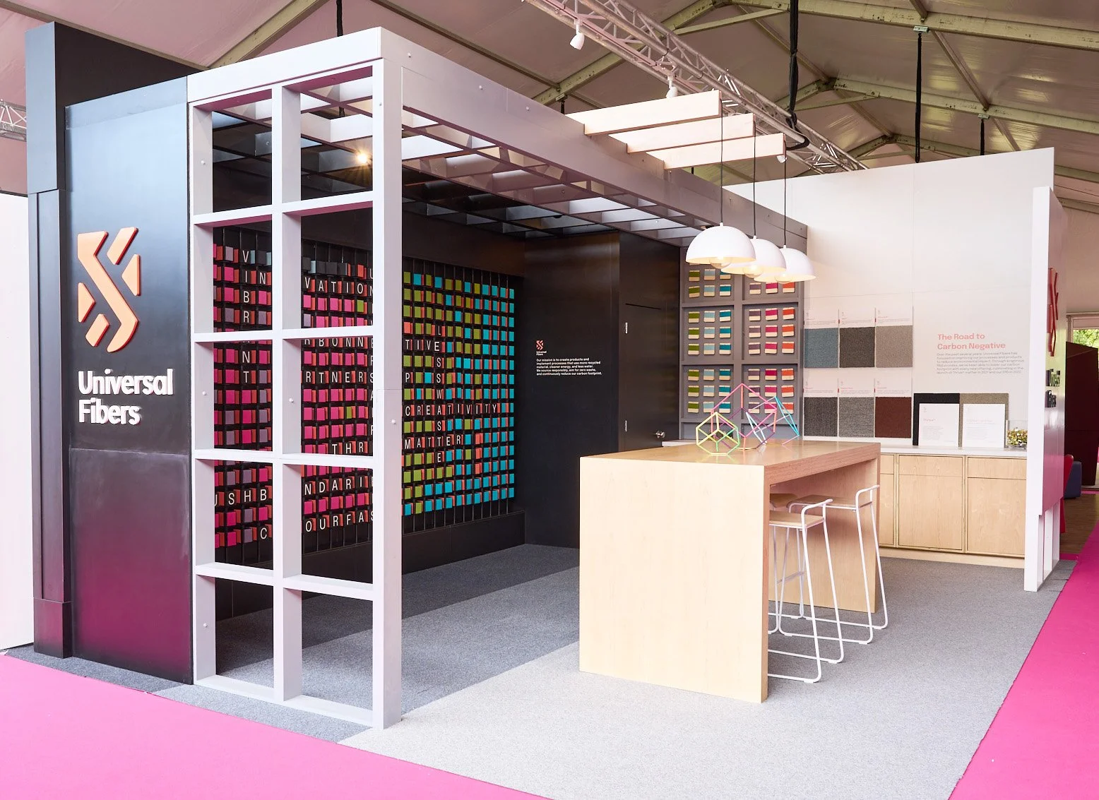 Universal Fibers - Clerkenwell Design Week 2023 — four four design